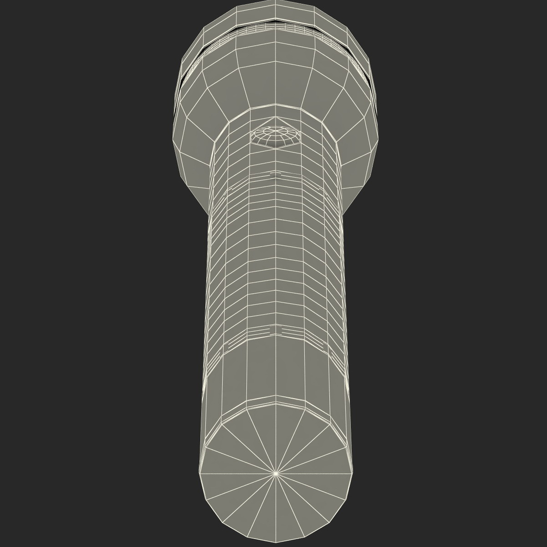 mag-lite flashlight 3d model