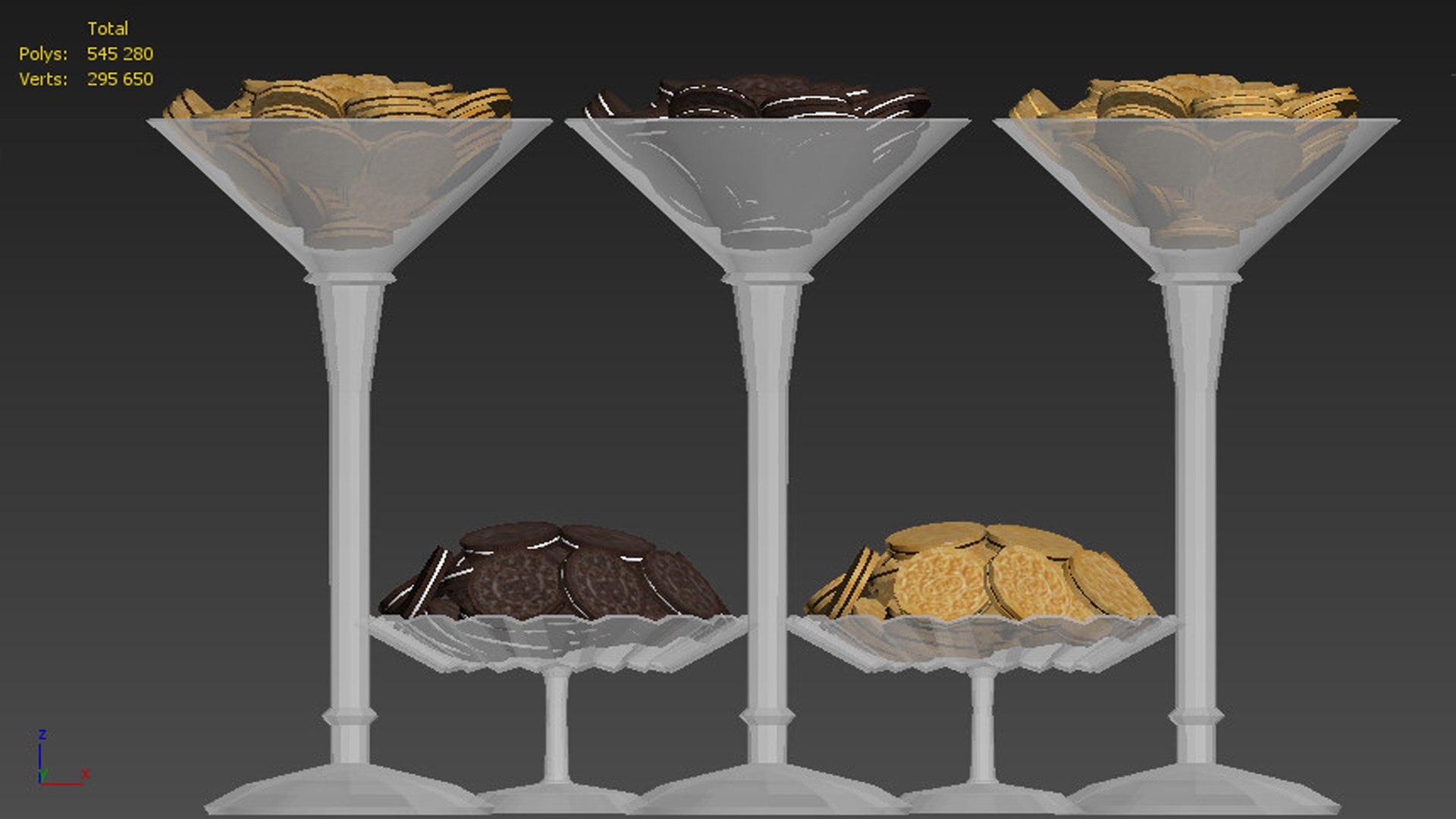 Oreo set 3D - TurboSquid 1914416