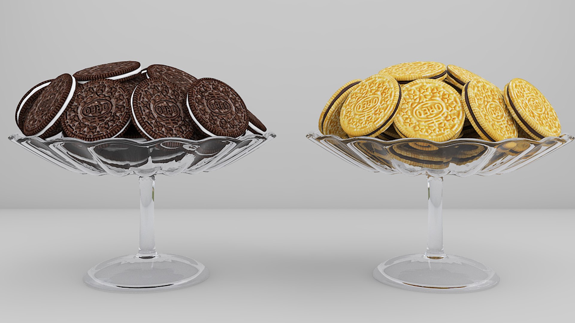 Oreo set 3D - TurboSquid 1914416