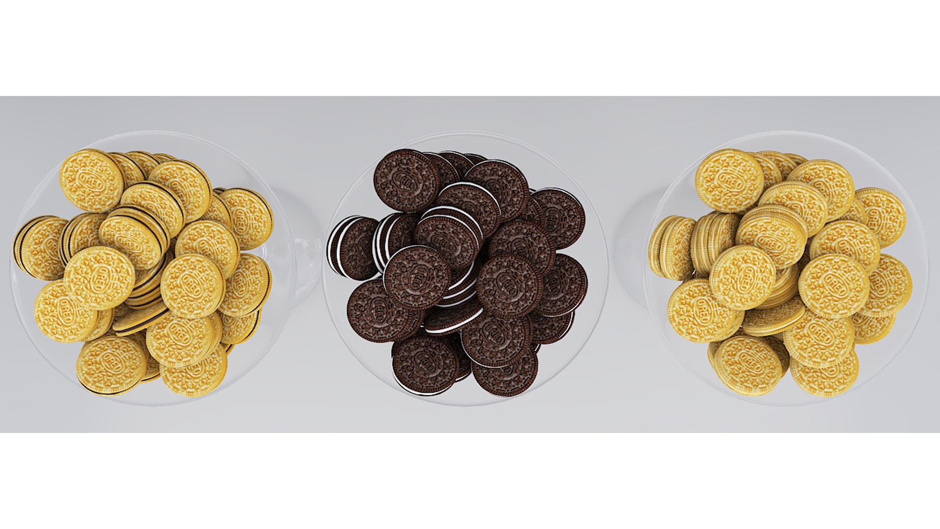 Oreo set 3D - TurboSquid 1914416