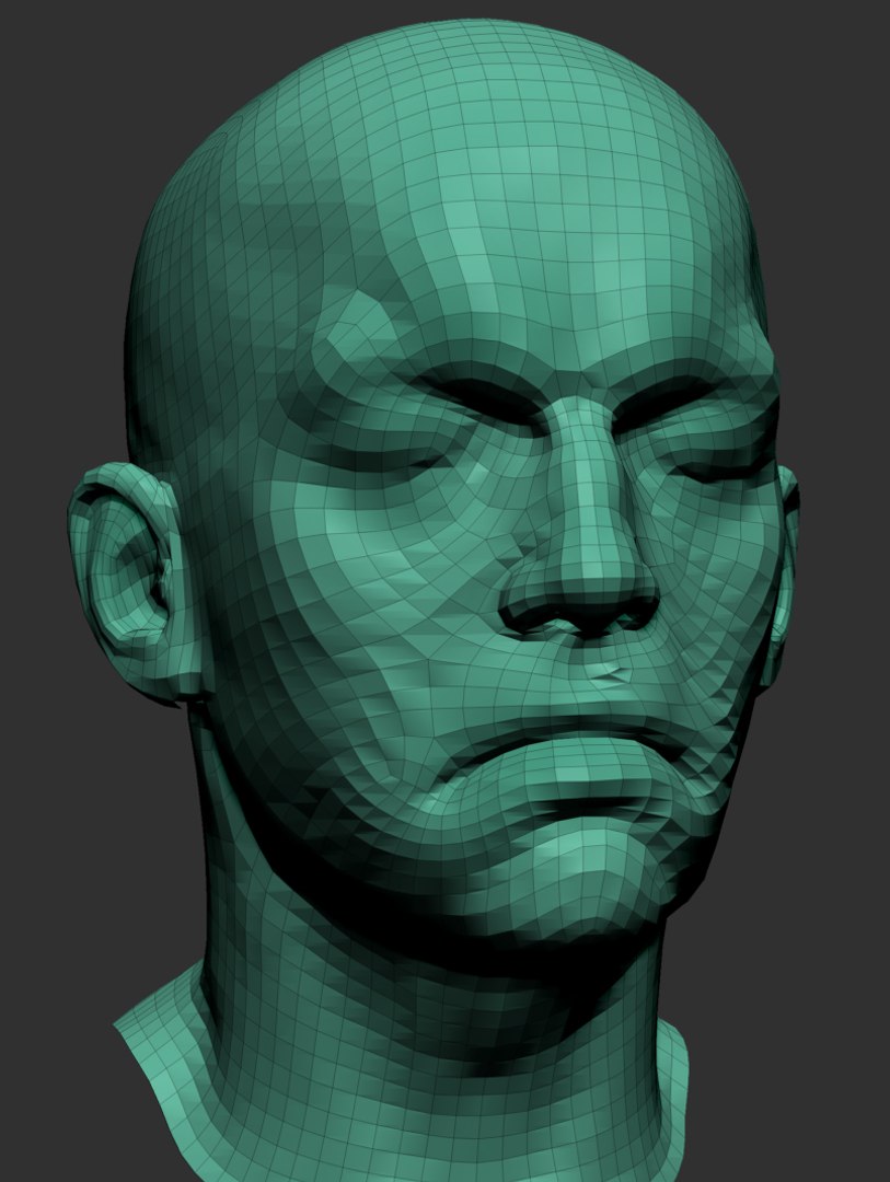 Head Ztl Zbrush 3D - TurboSquid 1374233