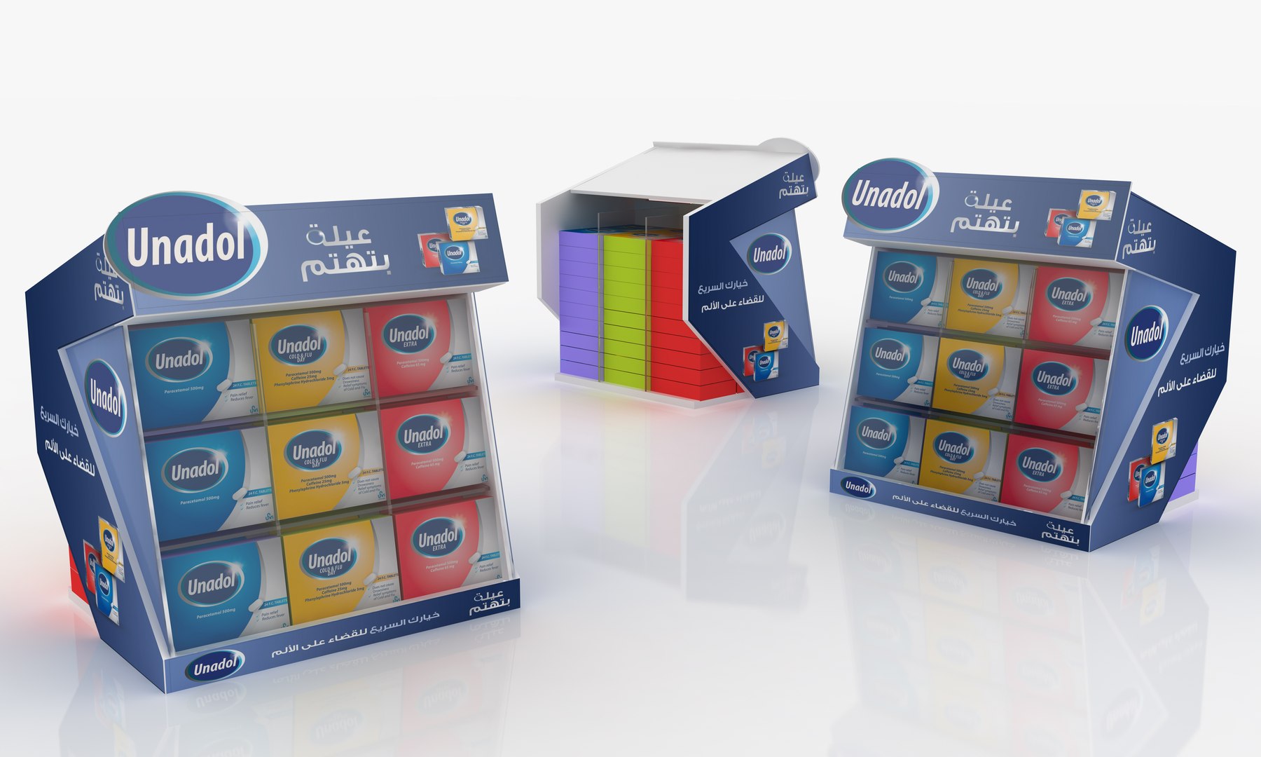 Counter display stand 3D model - TurboSquid 1541920