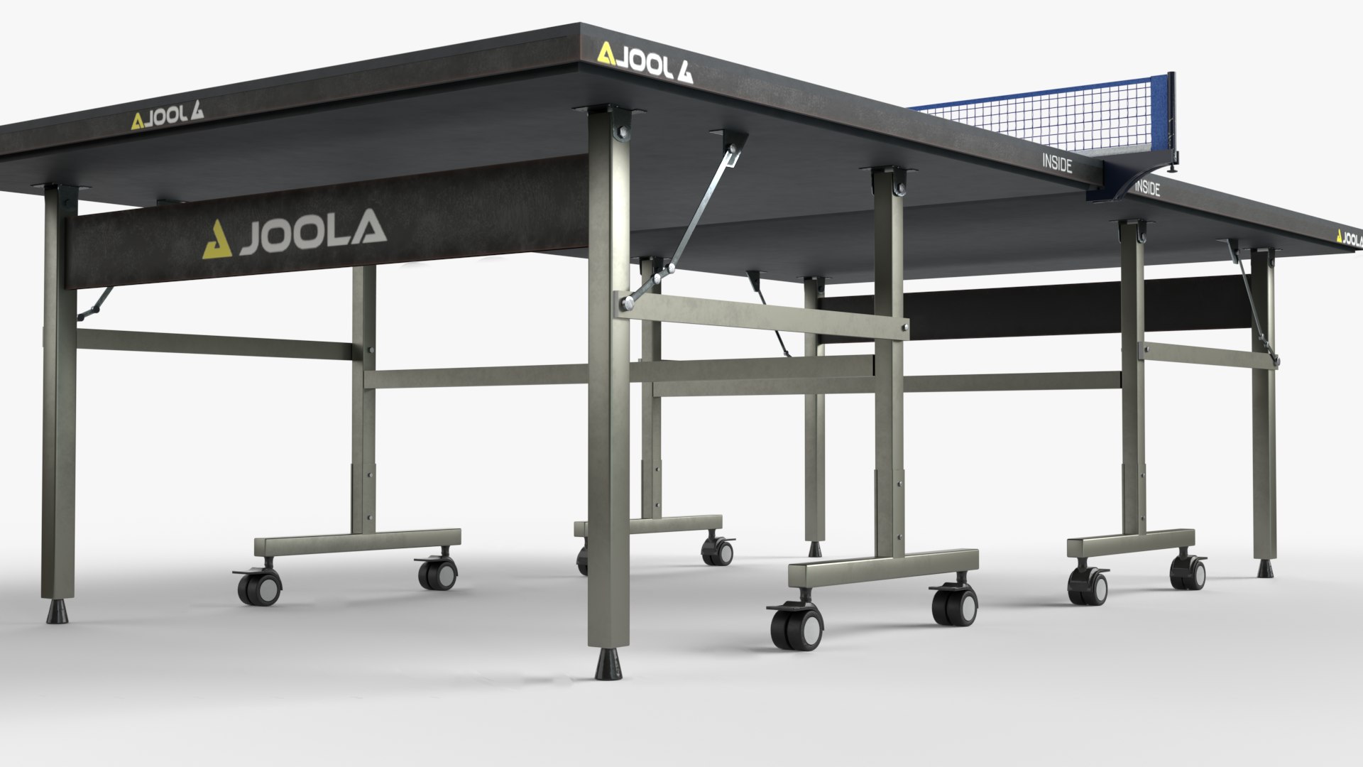 Blue Tennis Table Ping Pong Rackets And Ball 3D - TurboSquid 2100203