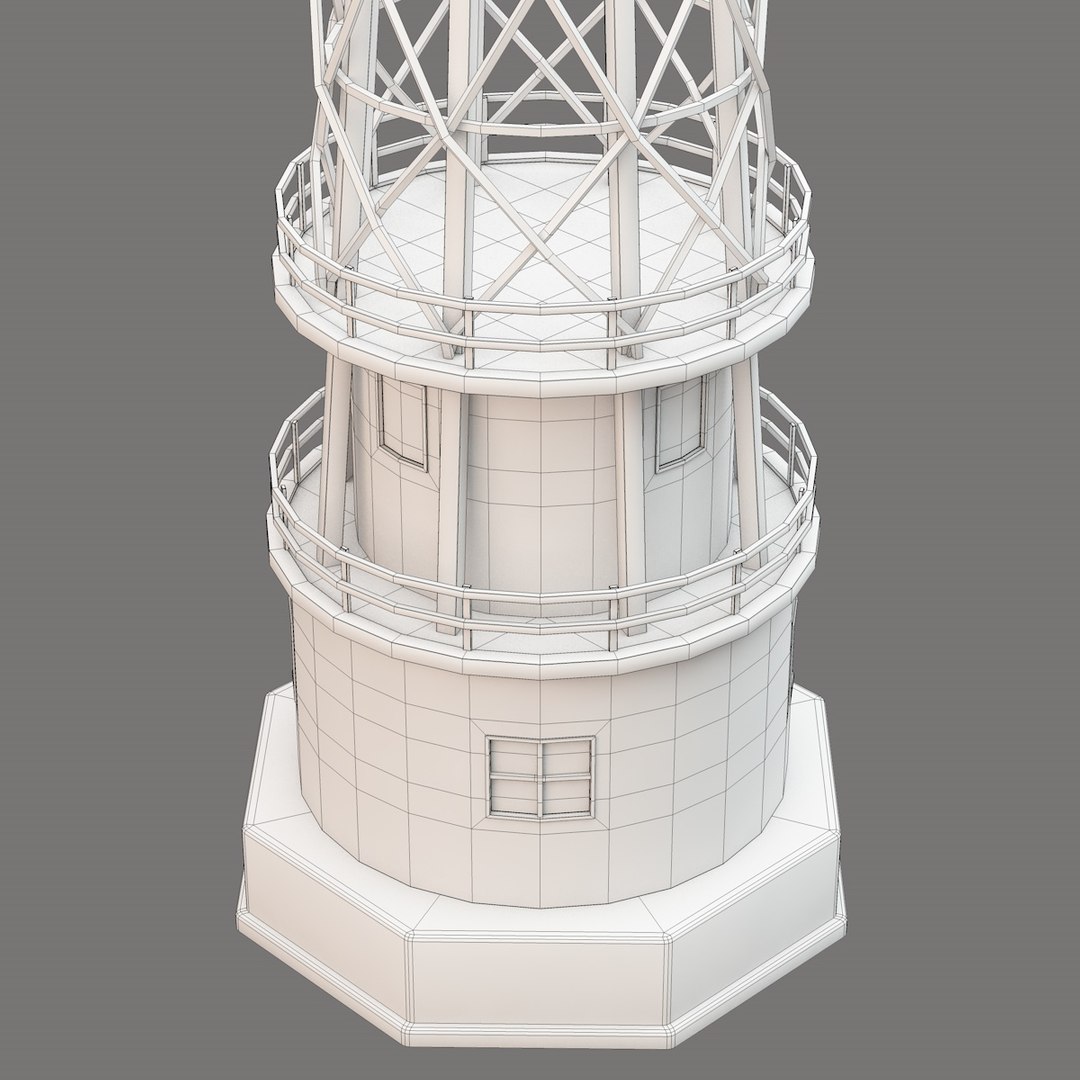 3d Model Ative Lighthouse