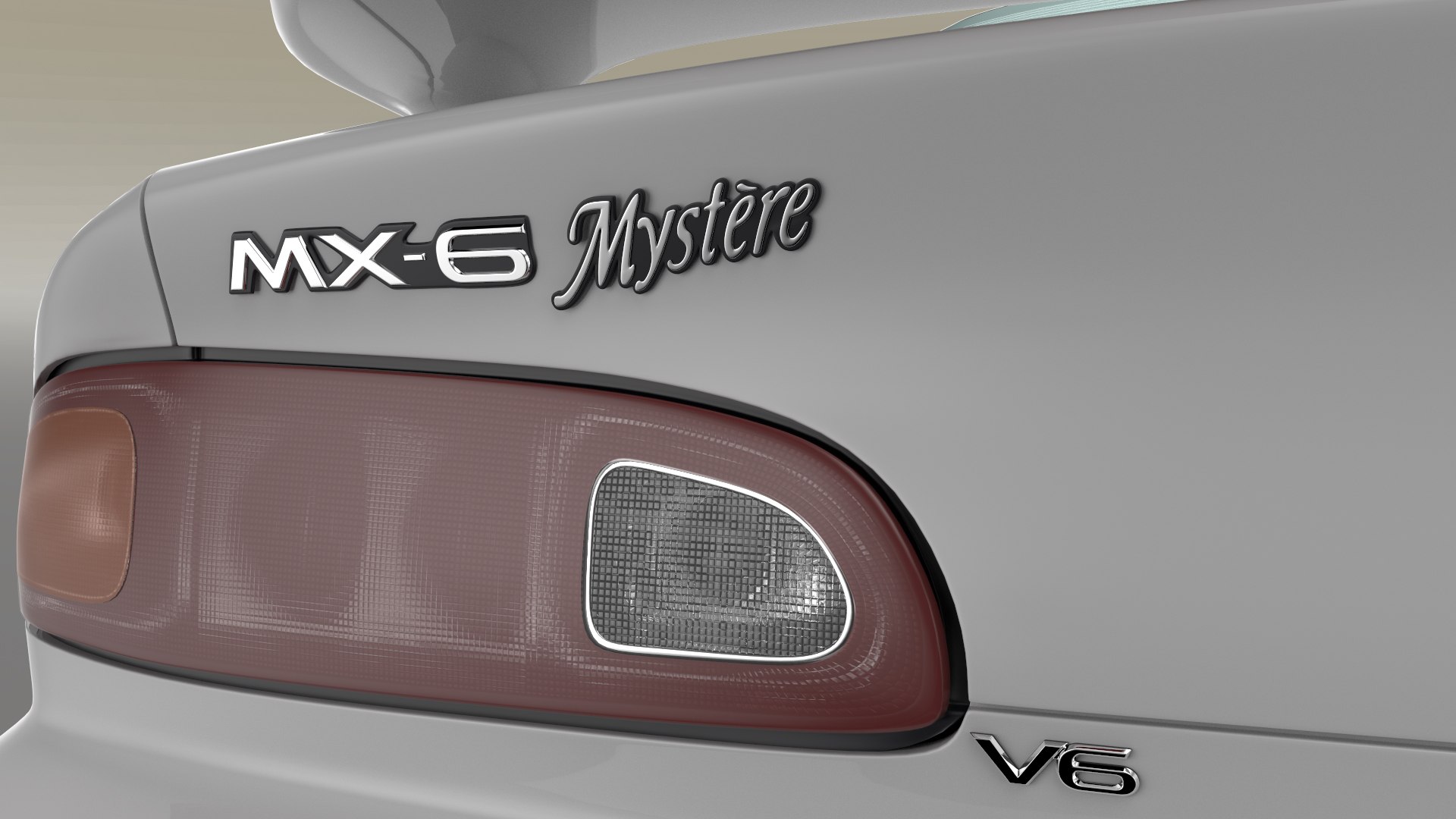 3D Mazda MX-6 - TurboSquid 2131104