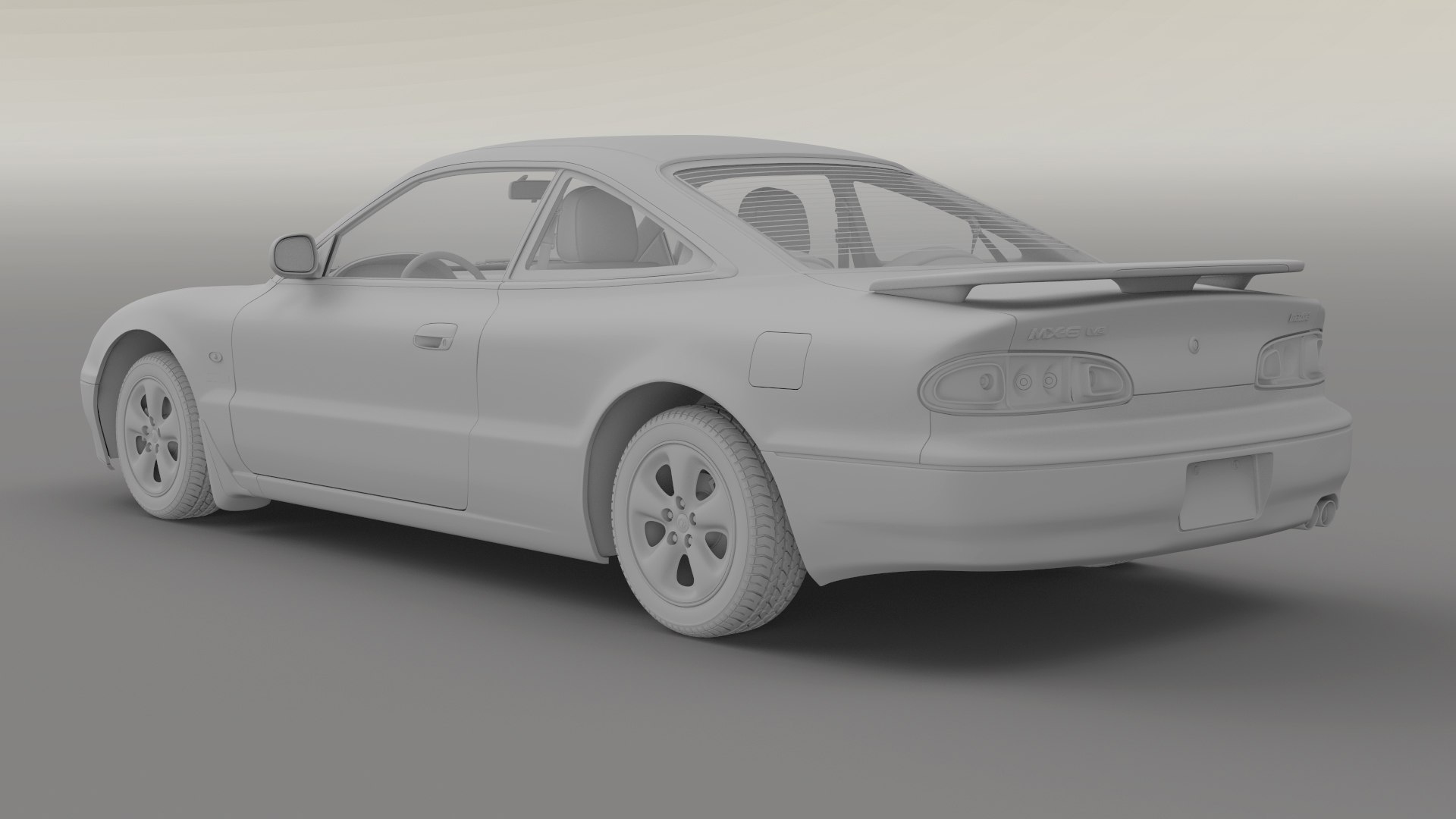 3D Mazda MX-6 - TurboSquid 2131104