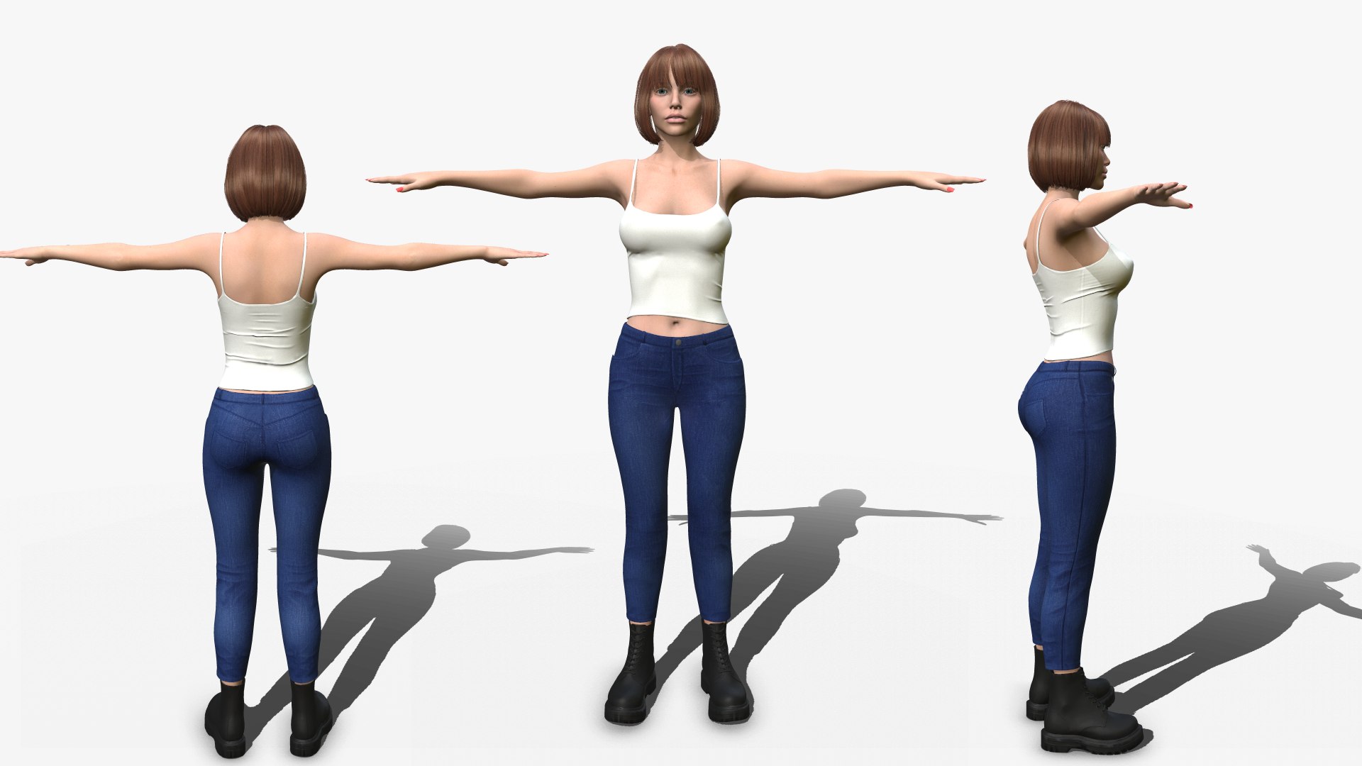 Lydia Game Ready 3D - TurboSquid 1934180