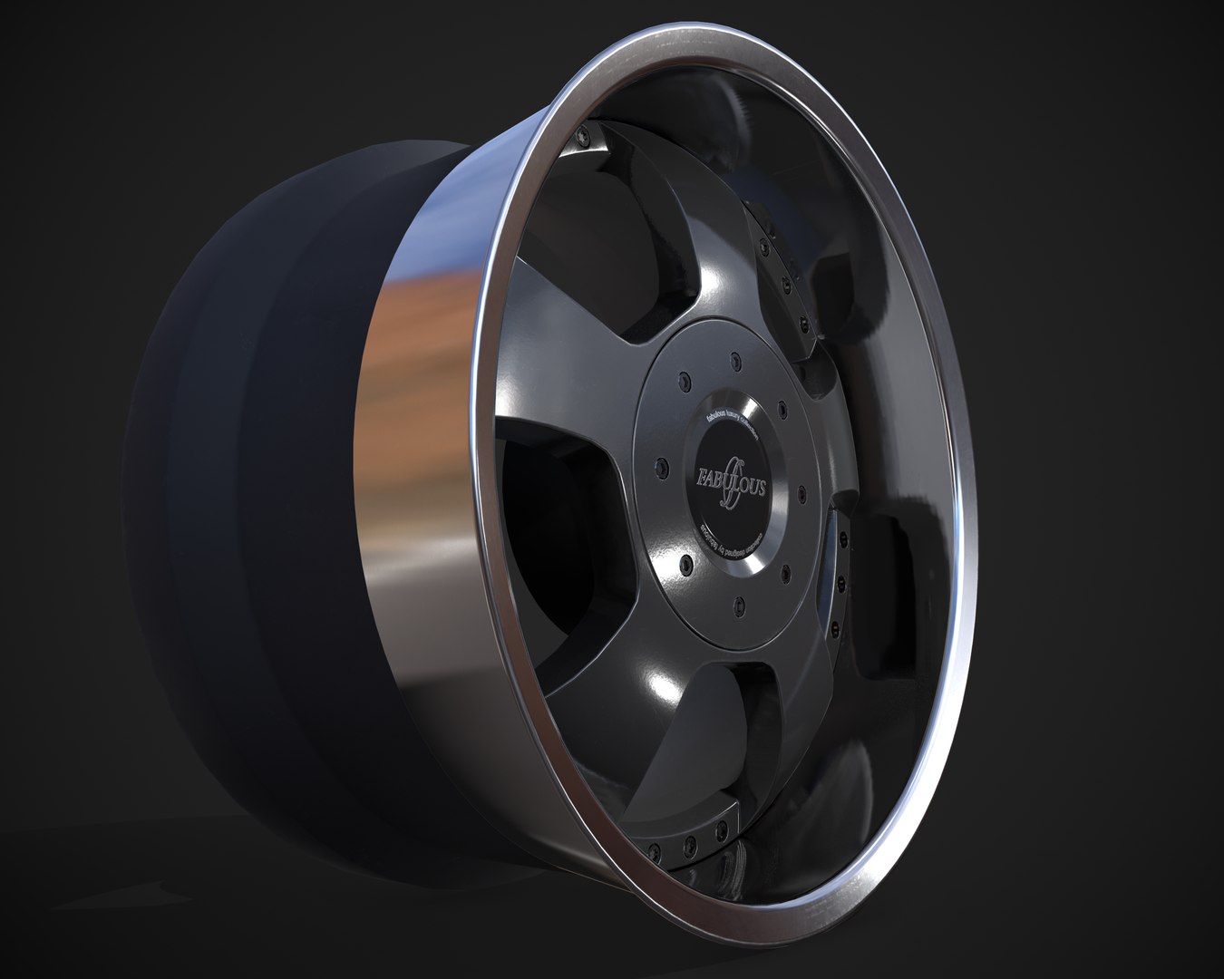 Fabulous Profound Rim 3D Model - TurboSquid 1587255