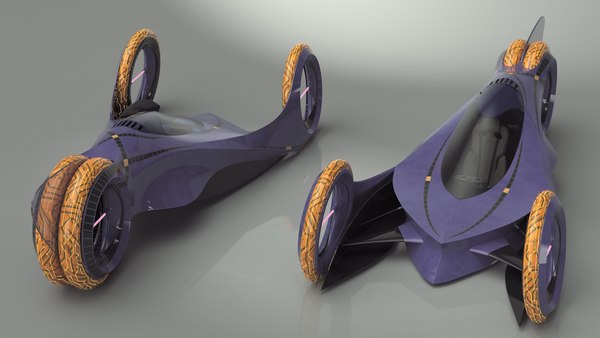 modelo 3d Colección de autos conceptuales futuristas - TurboSquid 2239933