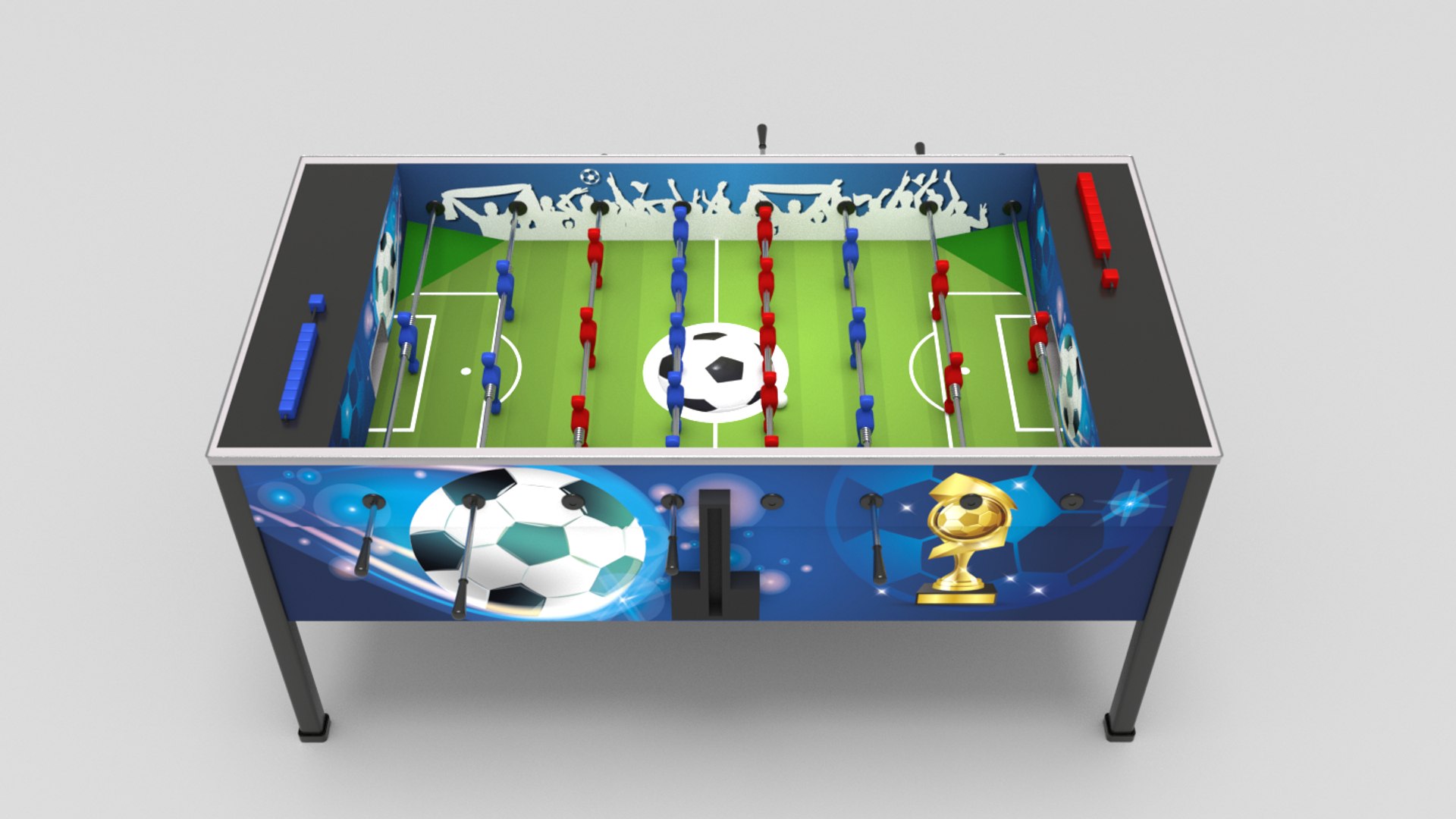 Table Football 3D Model - TurboSquid 1463421