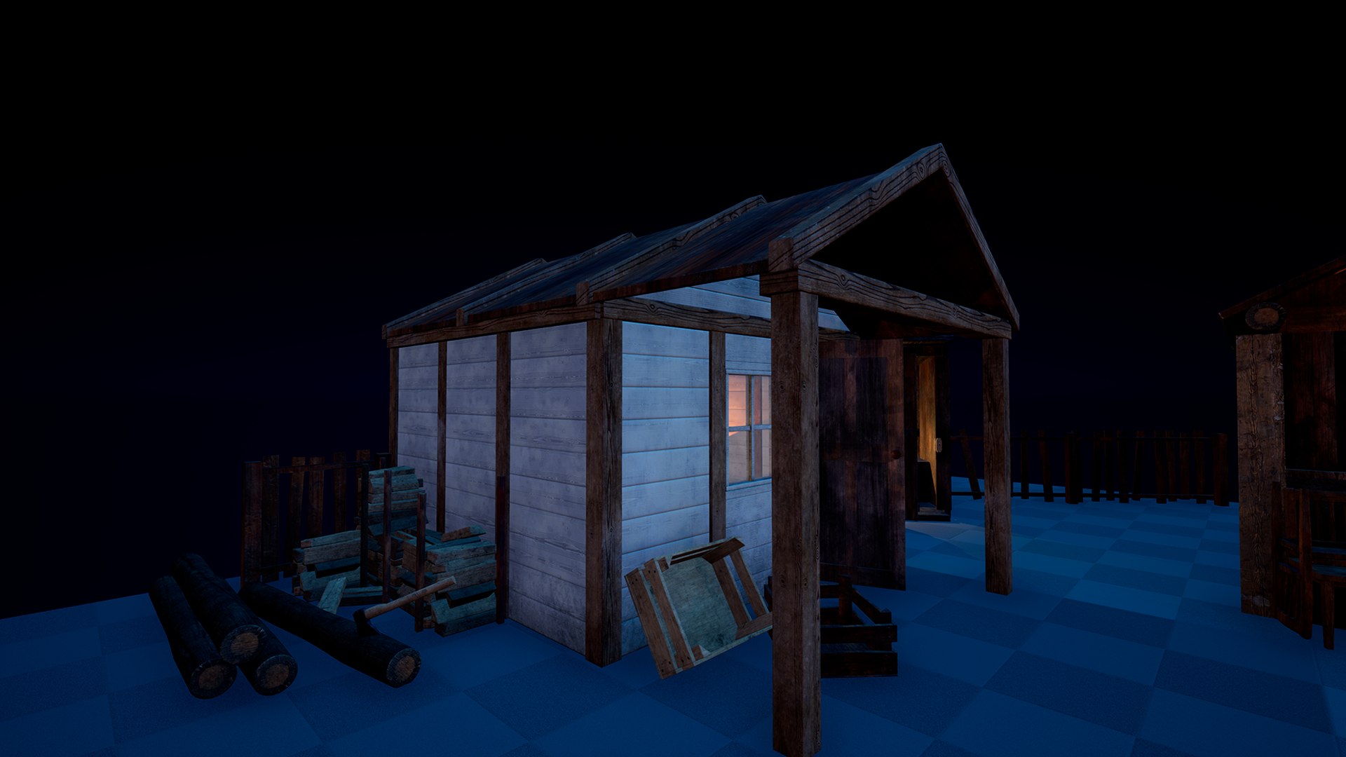 Modular Huts Asset 3D Model - TurboSquid 1752044