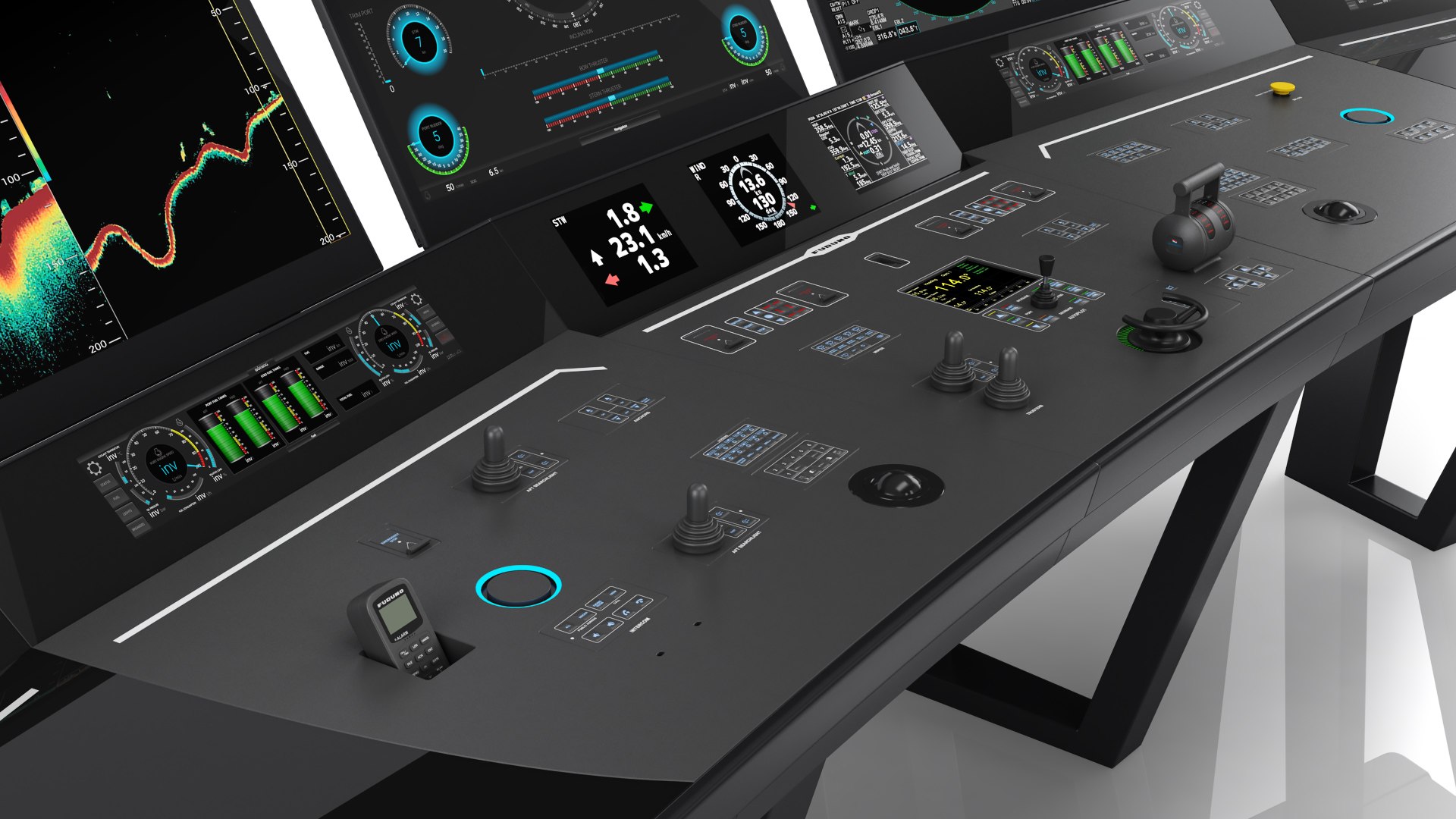 Integrated Bridge System For Recreational Ships 3D - TurboSquid 2219987