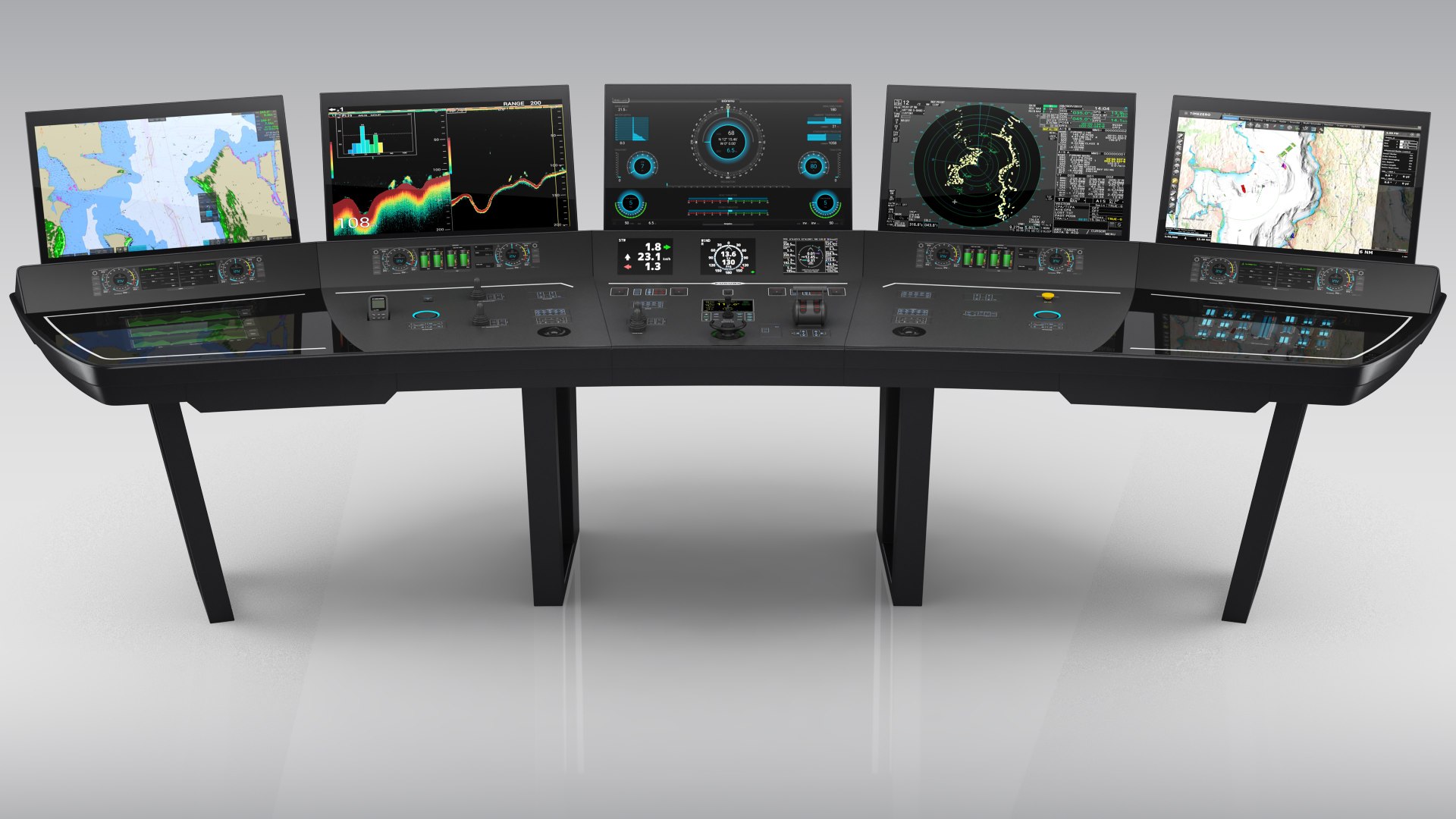 Integrated Bridge System For Recreational Ships 3D - TurboSquid 2219987