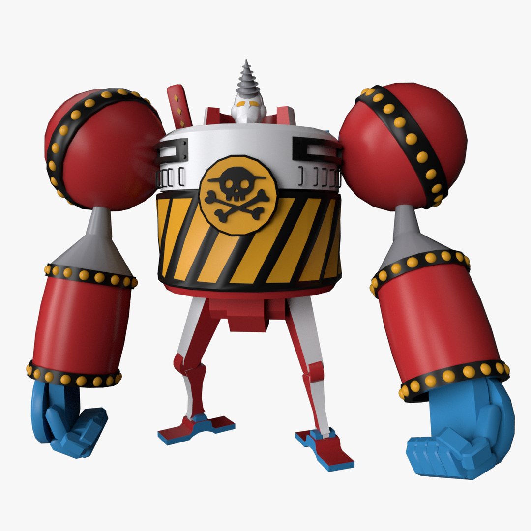 3D General Franky - Iron Pirate model - TurboSquid 1862194