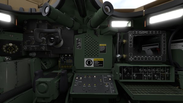 modelo 3d M2 Bradley IFV con interior completo - TurboSquid 2089580