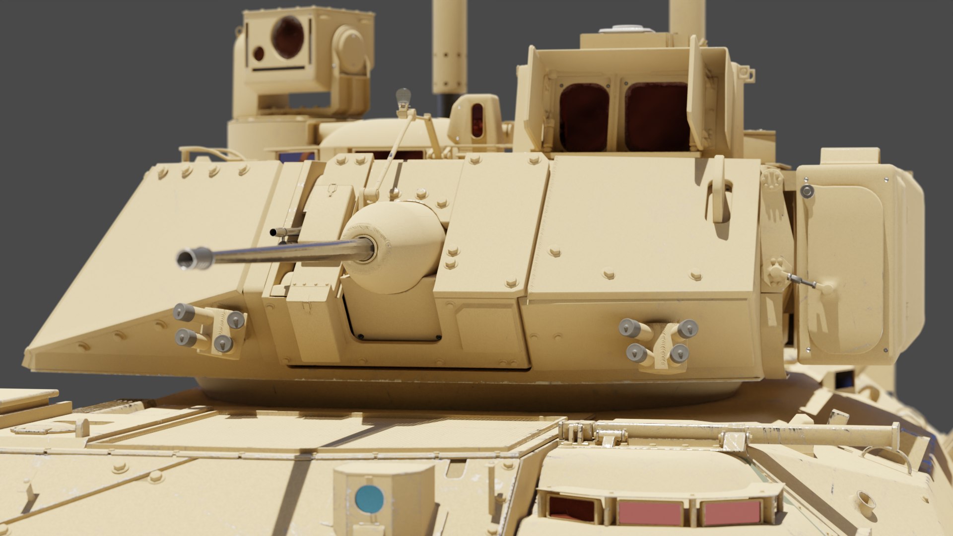 M2 Bradley IFV With Full Interior 3D Model - TurboSquid 2089580
