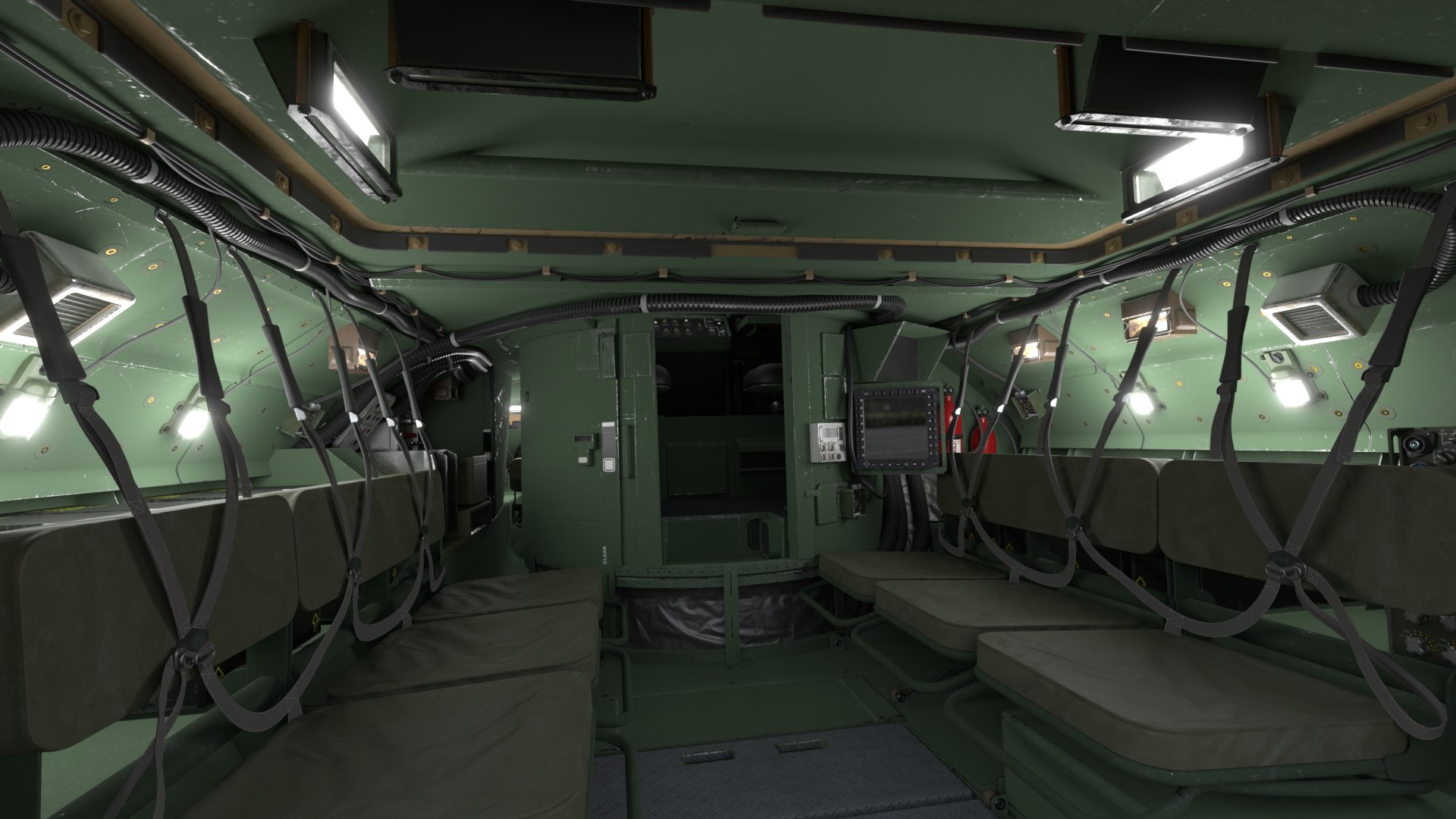 M2 Bradley IFV With Full Interior 3D Model - TurboSquid 2089580