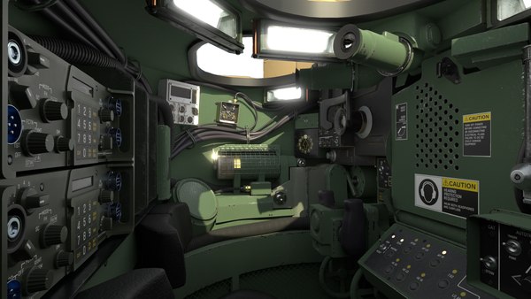 modelo 3d M2 Bradley IFV con interior completo - TurboSquid 2089580