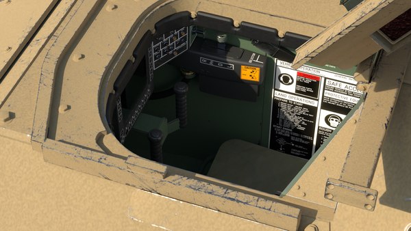 modelo 3d M2 Bradley IFV con interior completo - TurboSquid 2089580
