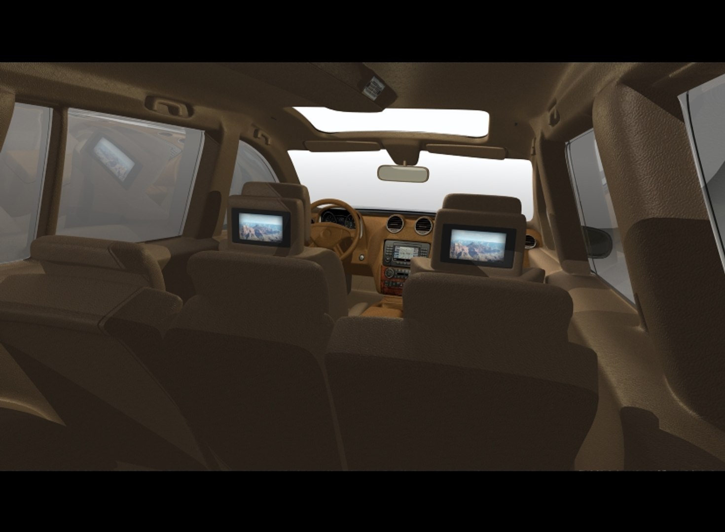 lwo mercedes benz gl interior