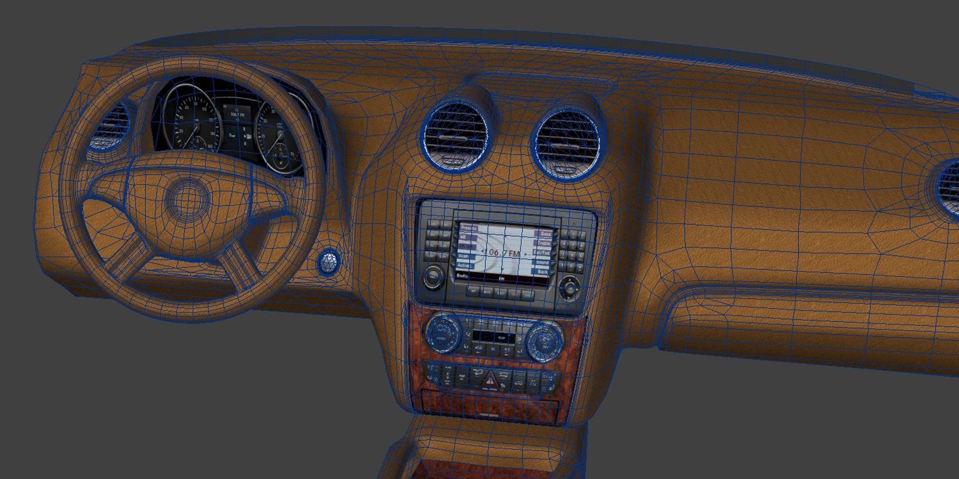 lwo mercedes benz gl interior