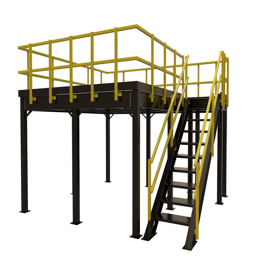3D Work Safety Platform - TurboSquid 2306151