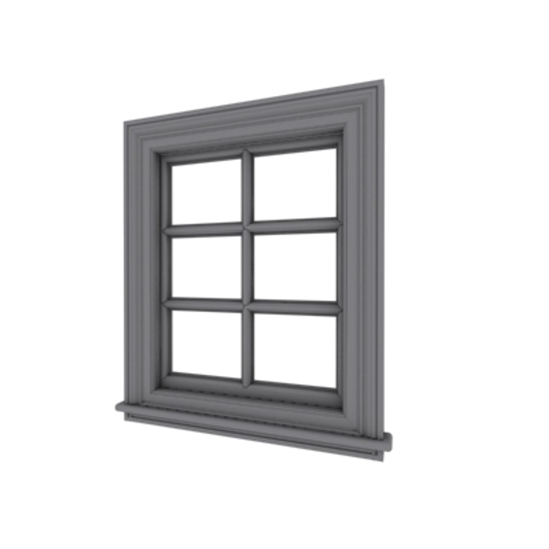 3d Victorian Window