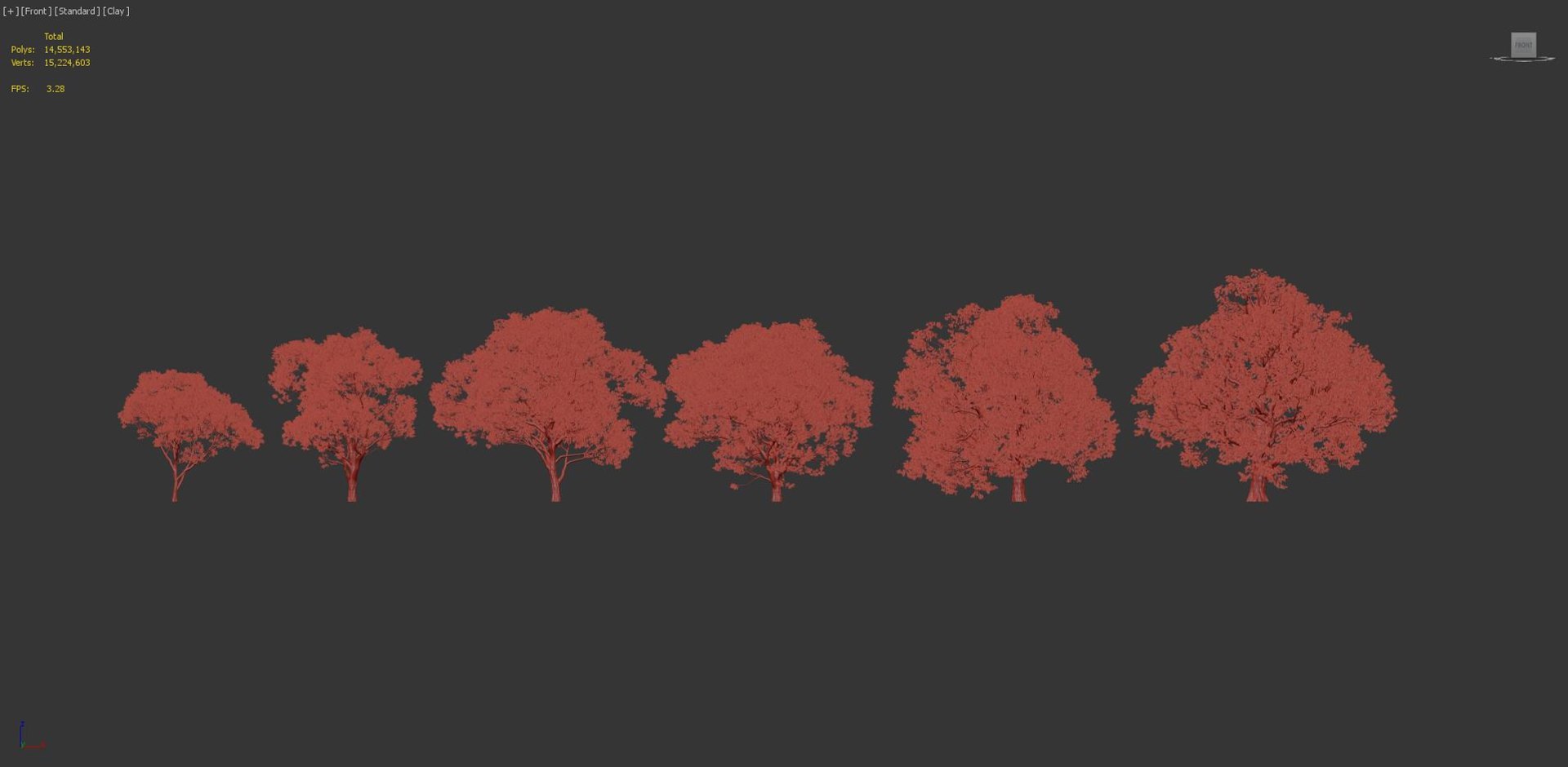 Celtis Australis 3D Model - TurboSquid 2110535