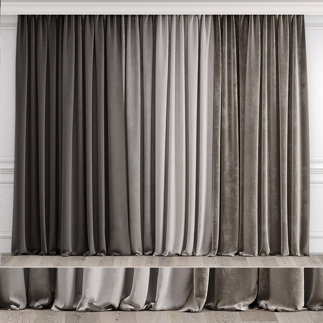 CURTAINS 538C 3D Model - TurboSquid 2179604