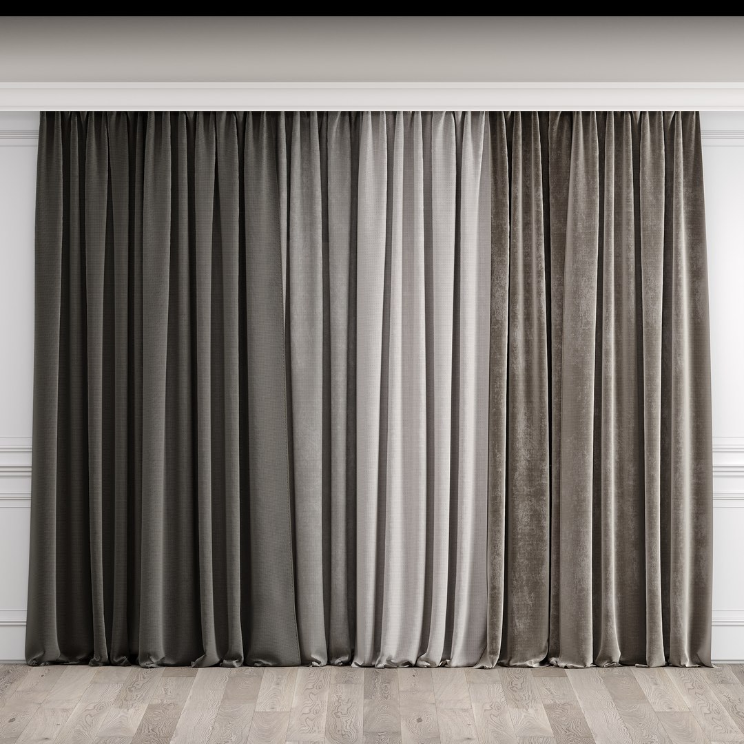 CURTAINS 538C 3D Model - TurboSquid 2179604