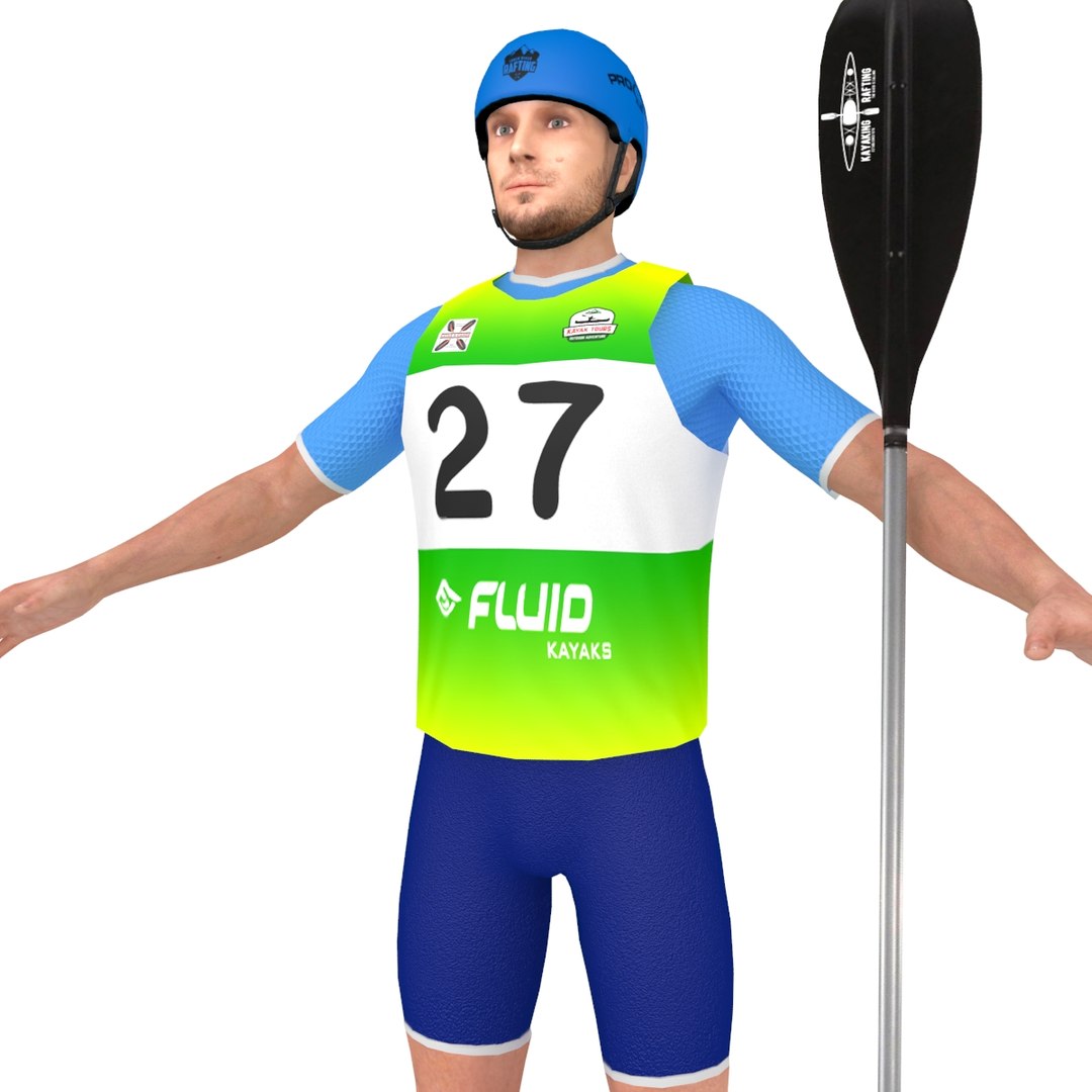 3D athlete man helmet model - TurboSquid 1306220