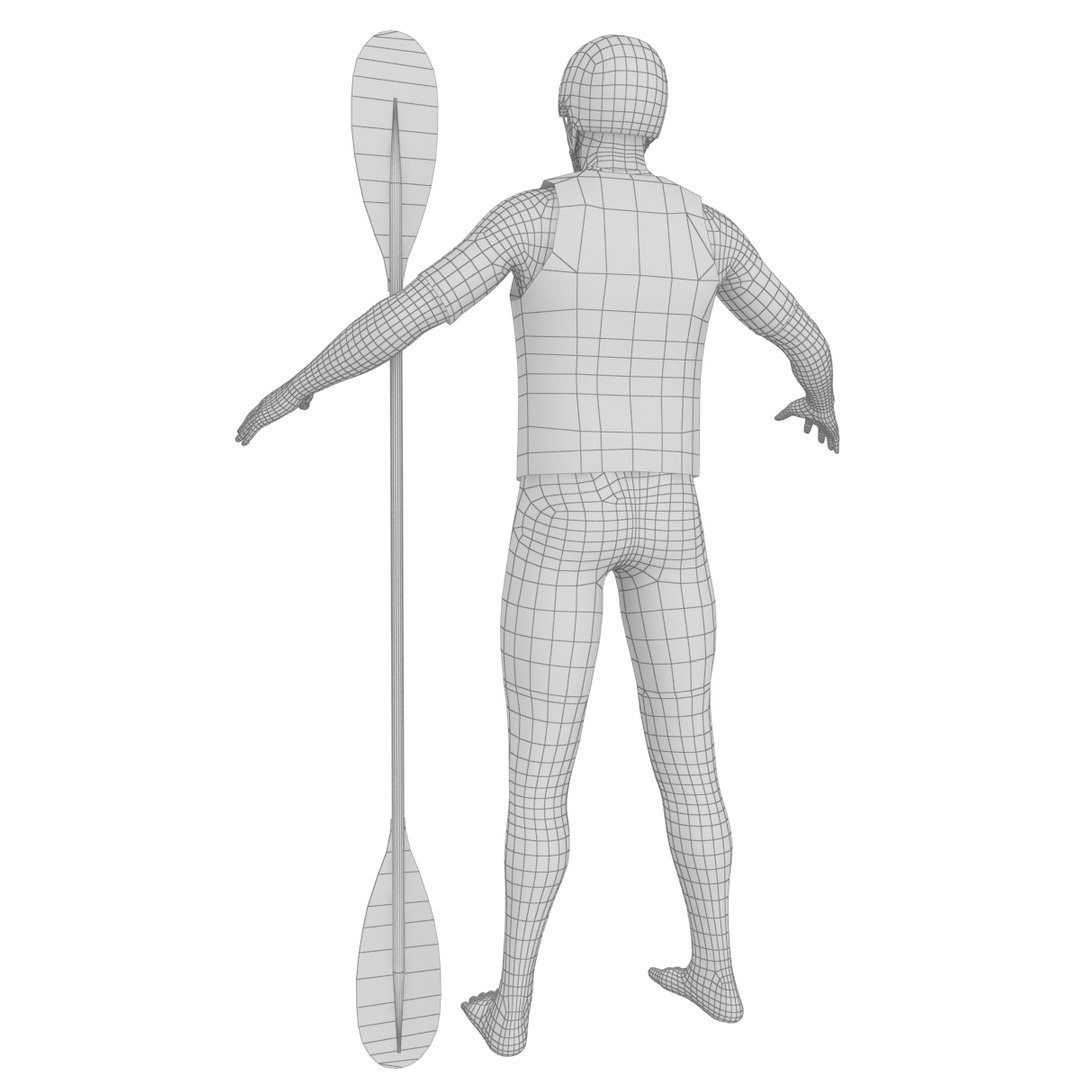 3D athlete man helmet model - TurboSquid 1306220