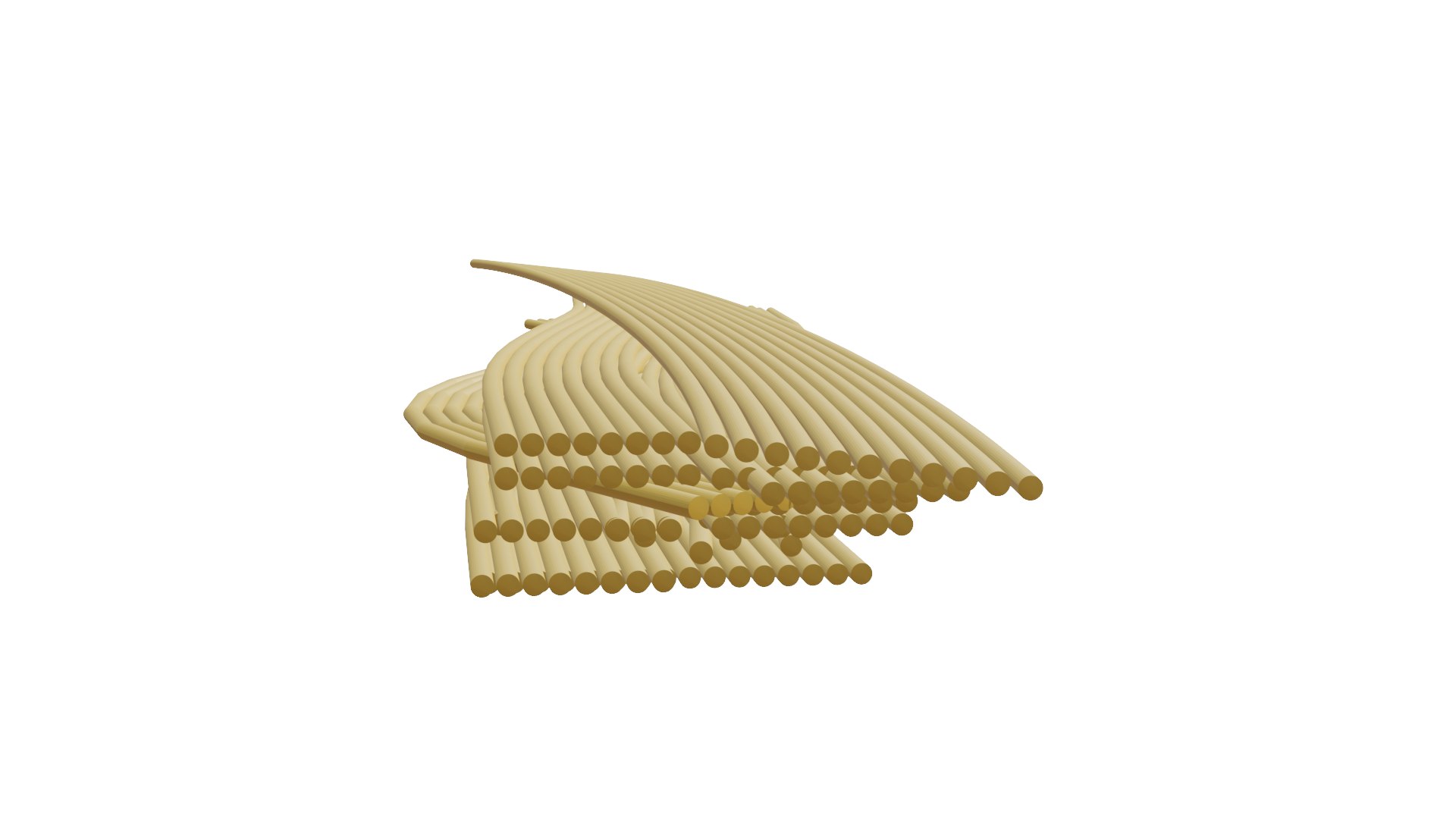 3D Pasta Spaghetti Model - TurboSquid 1833353