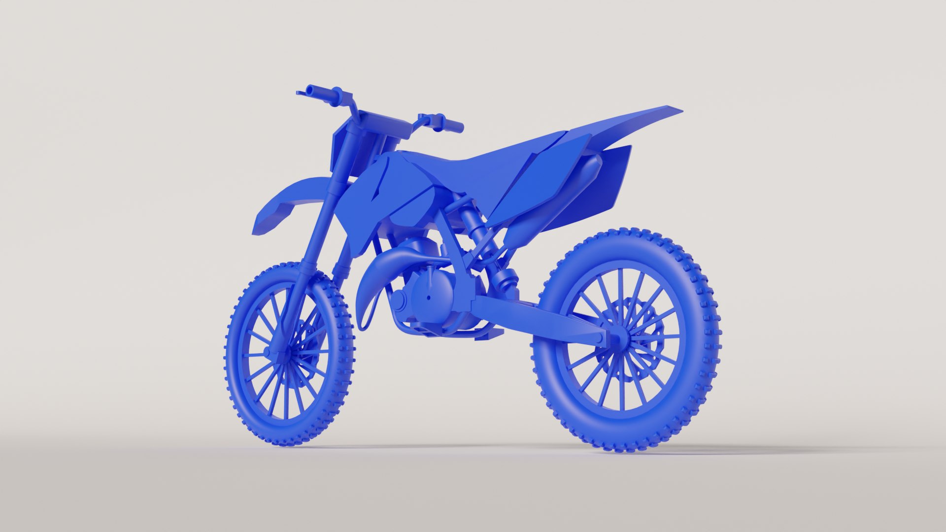 Dirtbike Motorcycle 3d Print 3D Model - TurboSquid 1995887