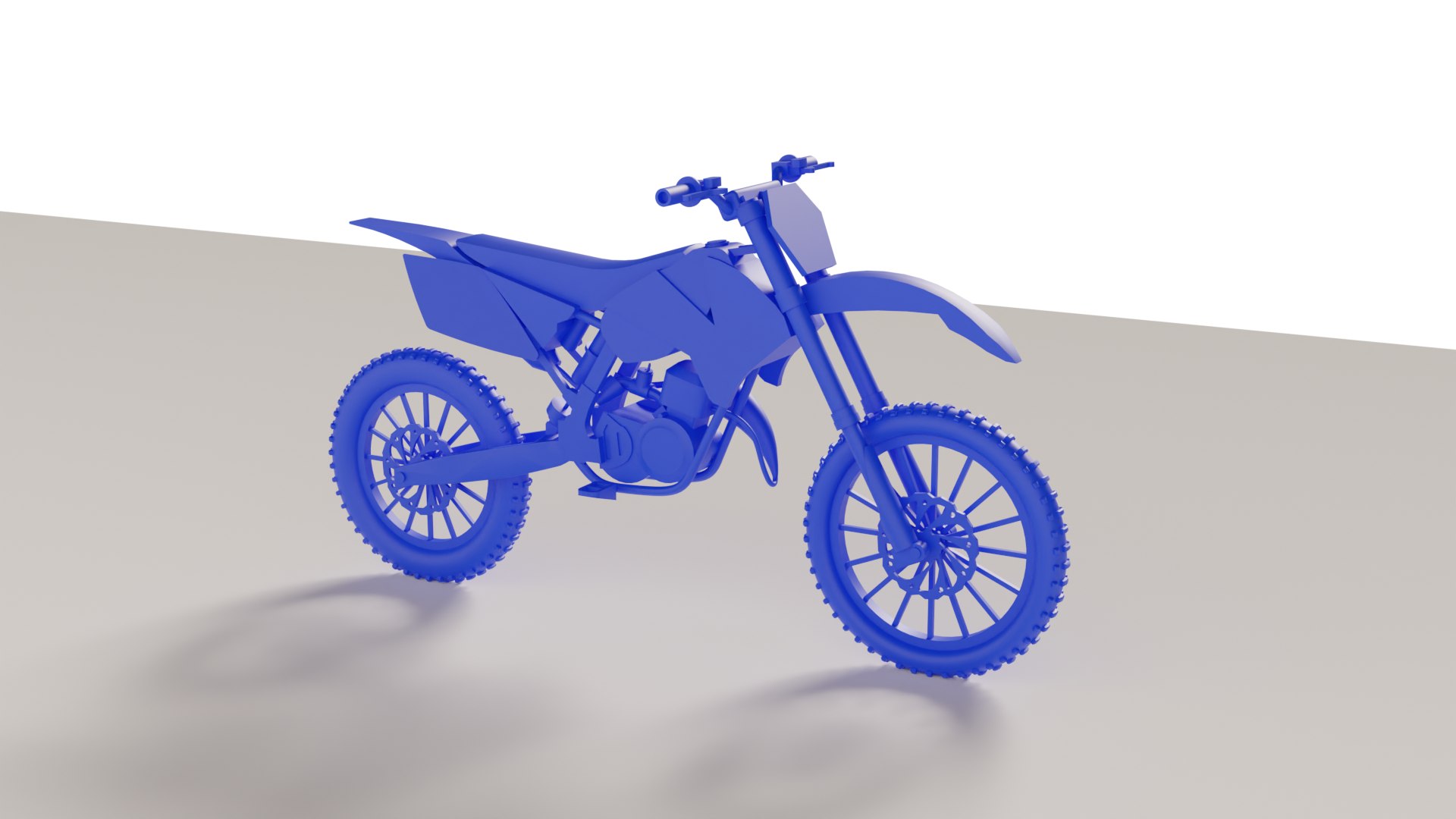 Dirtbike Motorcycle 3d Print 3D Model - TurboSquid 1995887