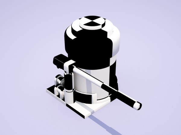 3D self-lifting jack - TurboSquid 1292600