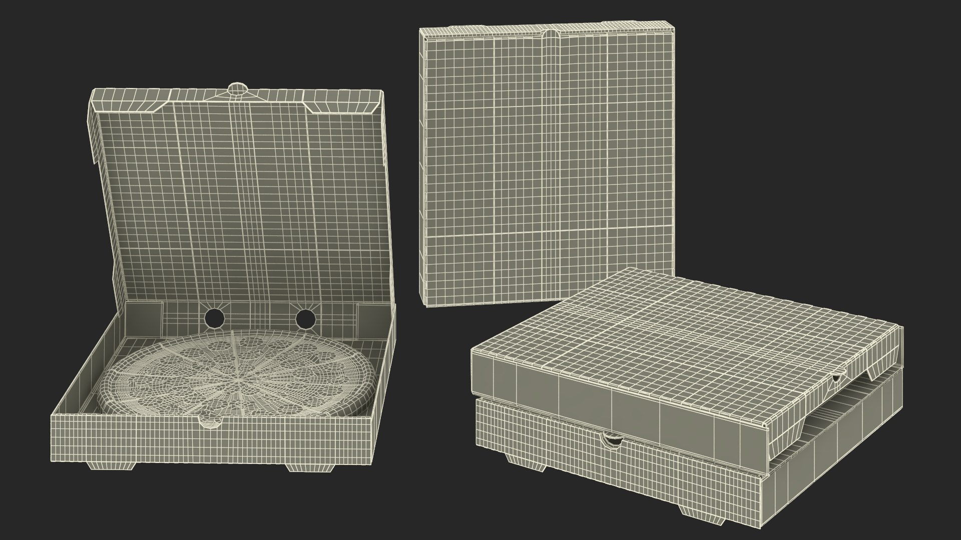 3D Pepperoni Pizza In Cardboard Box Mockup Model - TurboSquid 2295959