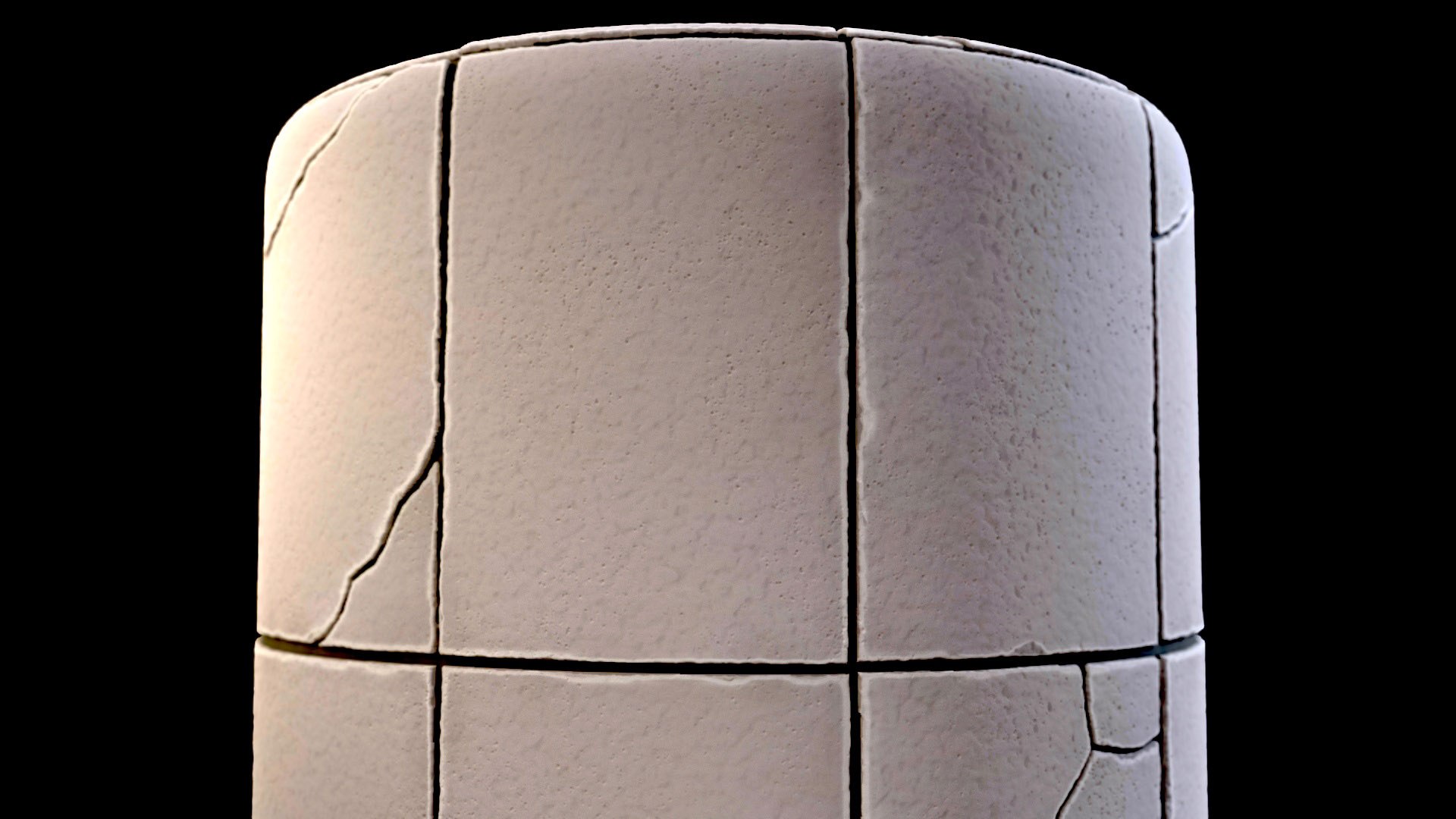 Concrete Slab Sidewalk Road Substance Material And Textures 3D Model ...