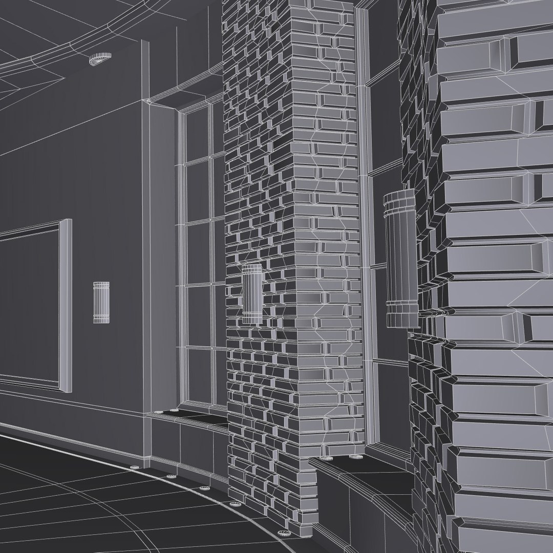 studio virtual set - 3d max