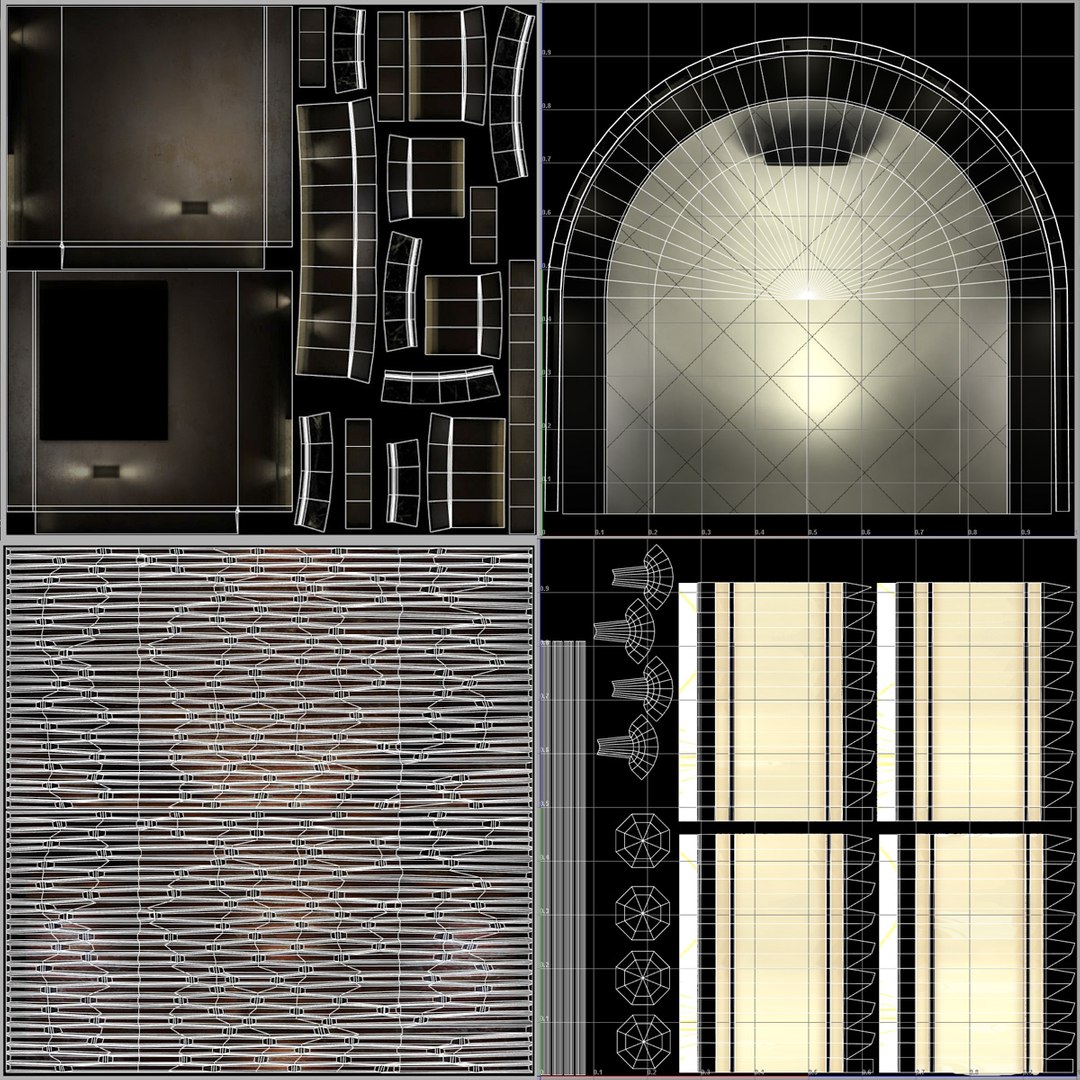 studio virtual set - 3d max