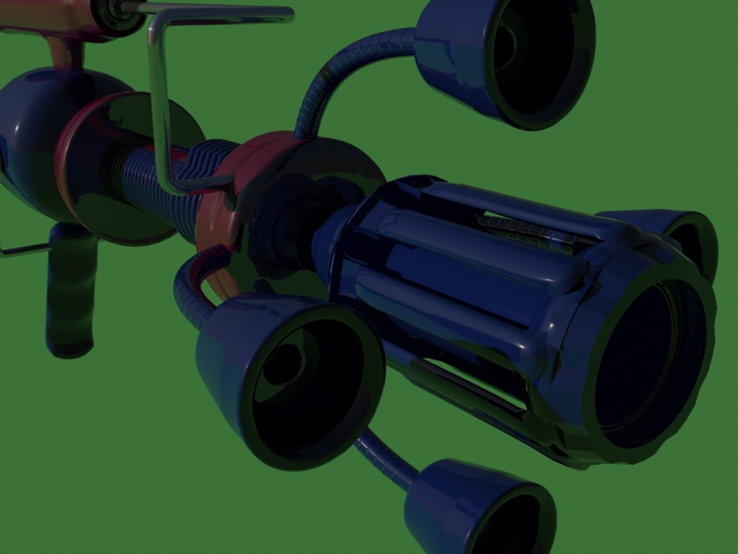 raygun rifle 3d model