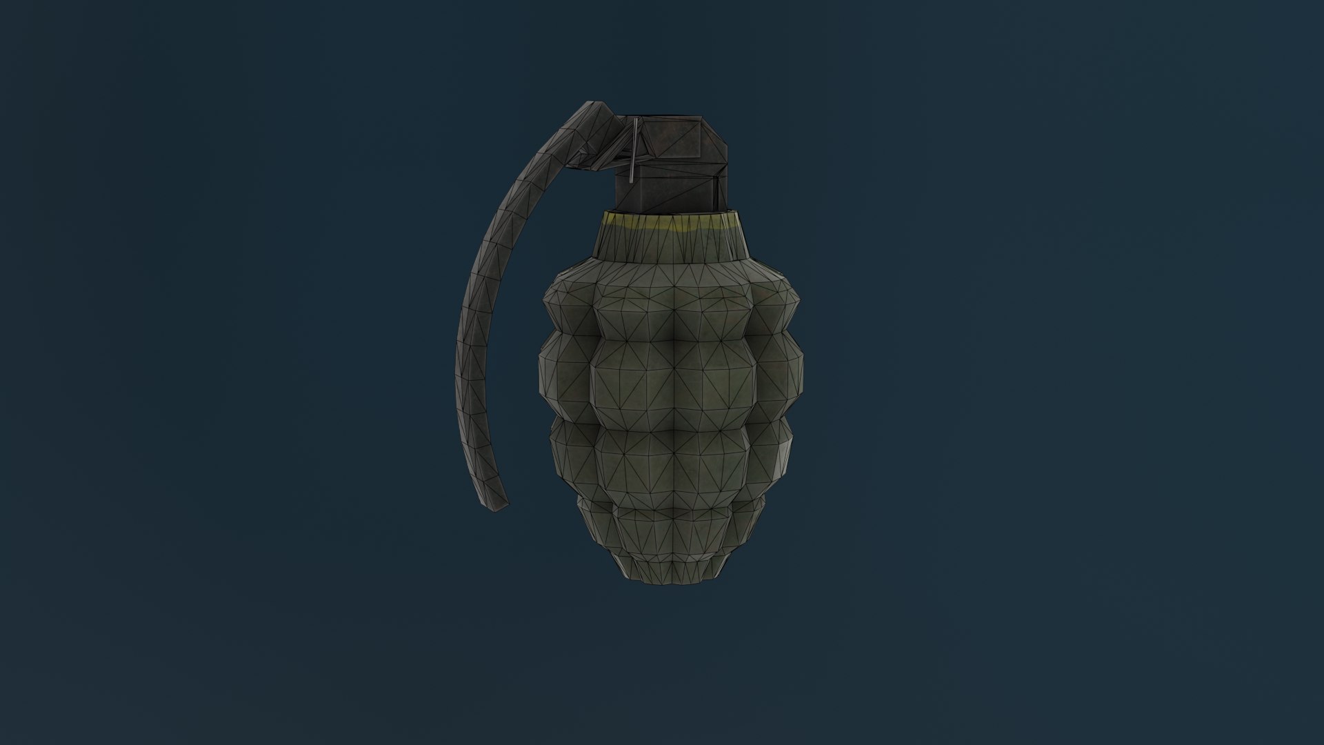 Frag Grenade 3D - TurboSquid 1957701