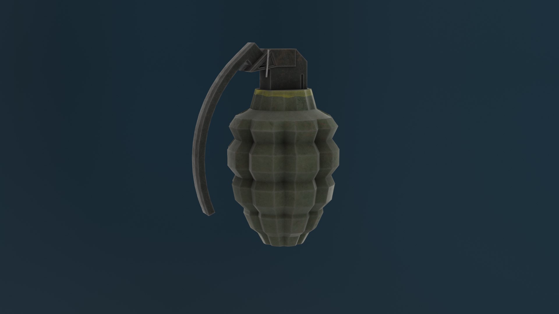 Frag Grenade 3D - TurboSquid 1957701