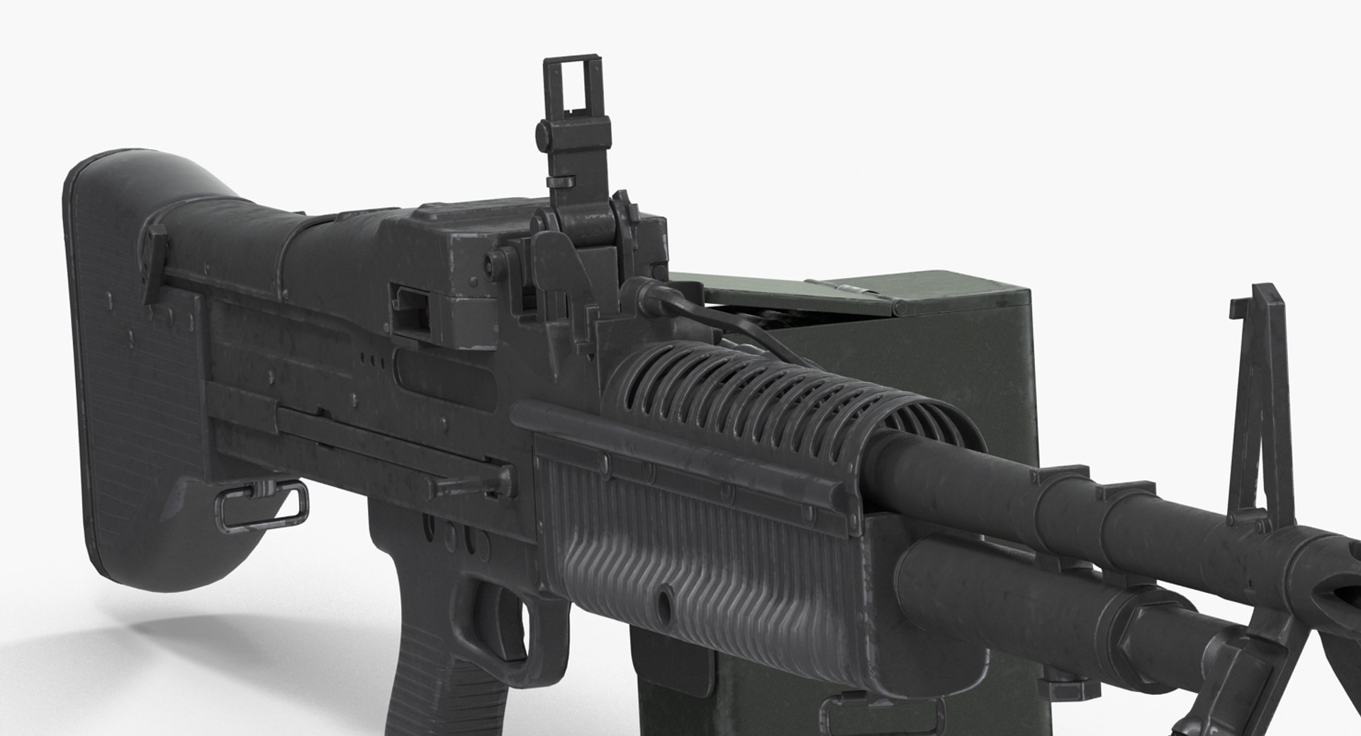 3D machine guns model - TurboSquid 1230179