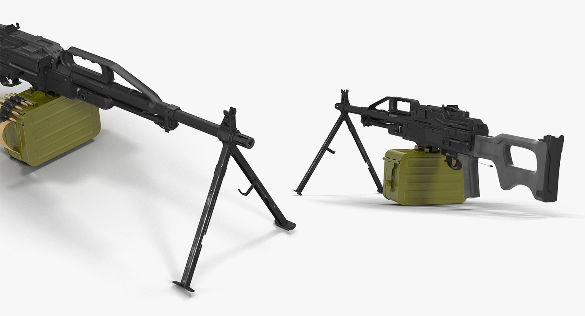 3D machine guns model - TurboSquid 1230179