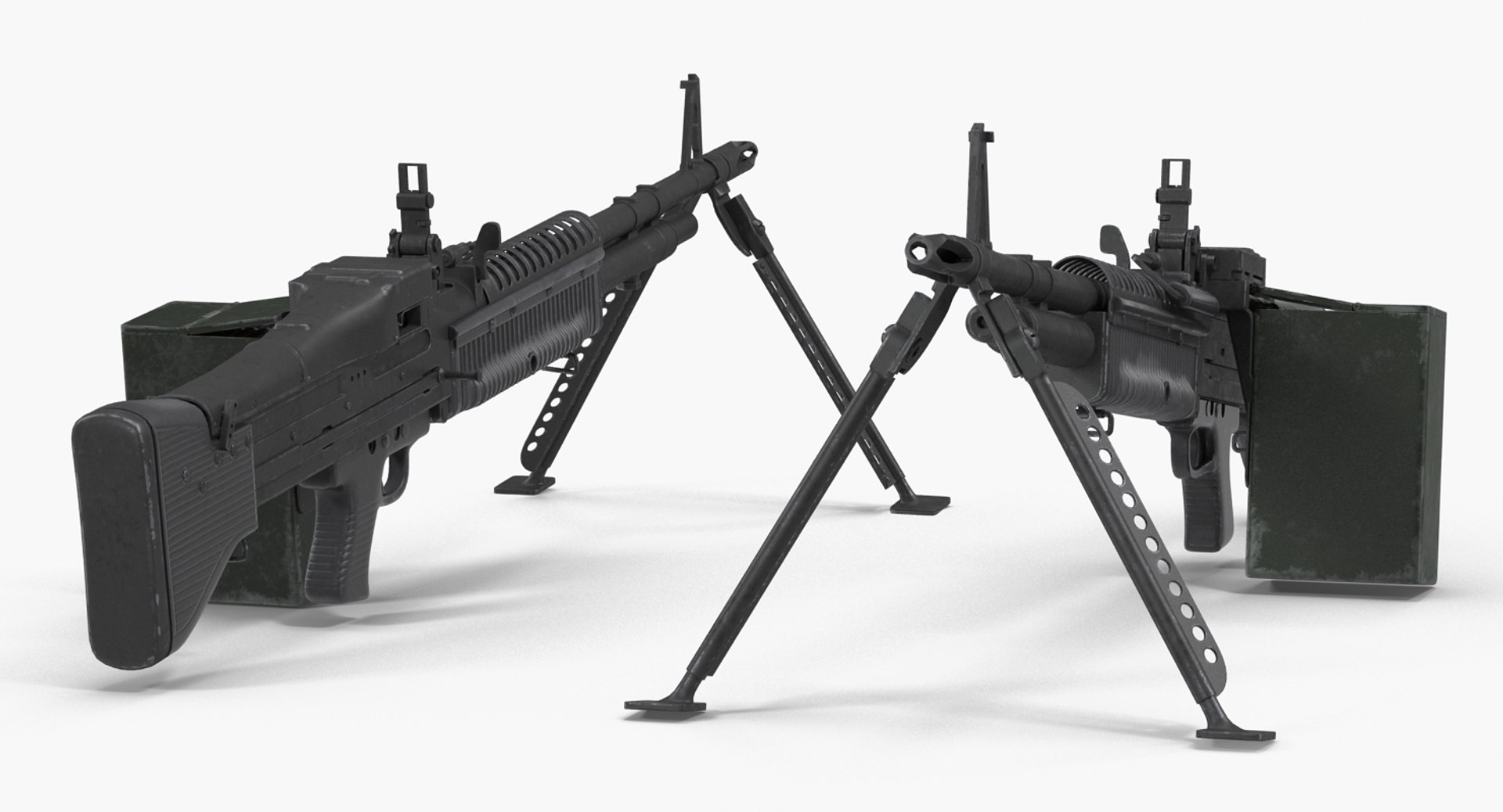 3D machine guns model - TurboSquid 1230179