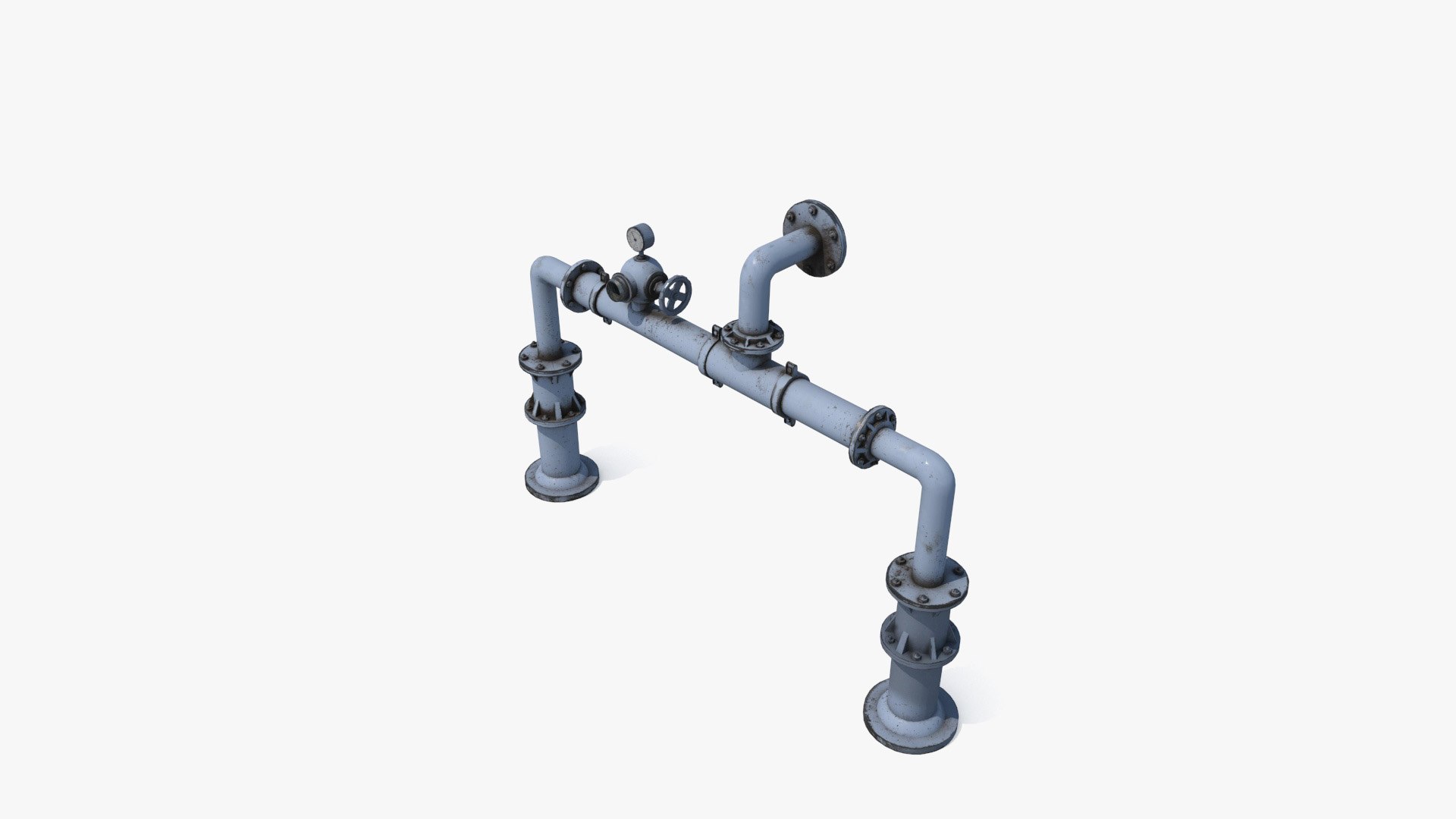 Water Pipe 3D - TurboSquid 1633885