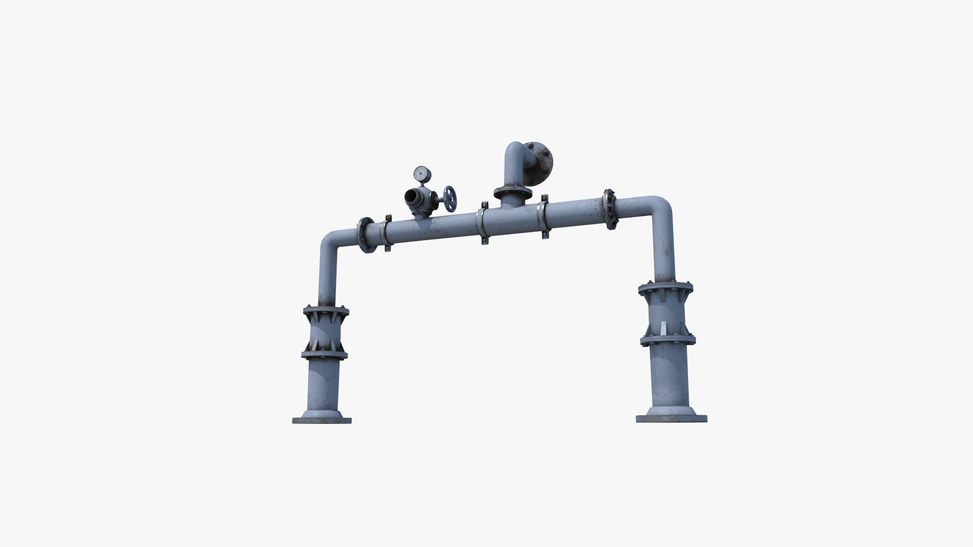 Water Pipe 3D - TurboSquid 1633885