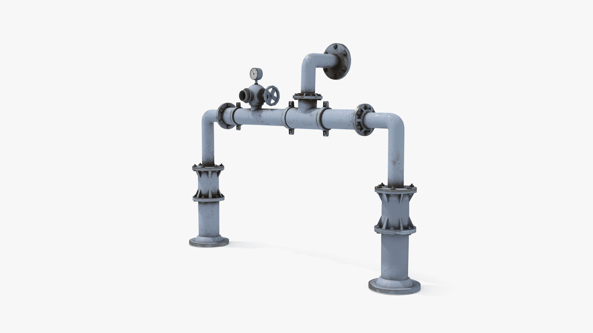 Water Pipe 3D - TurboSquid 1633885