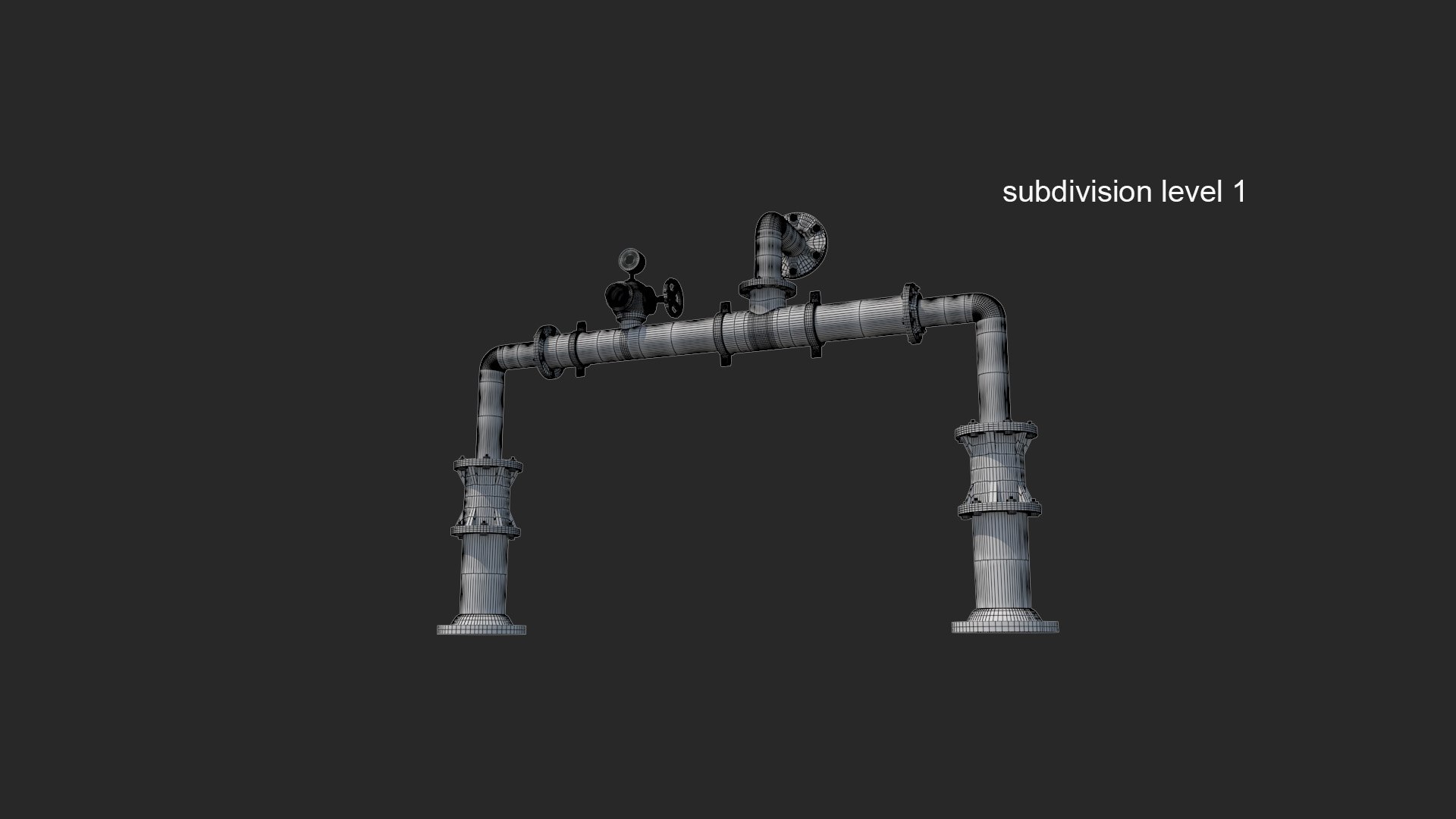 Water Pipe 3D - TurboSquid 1633885